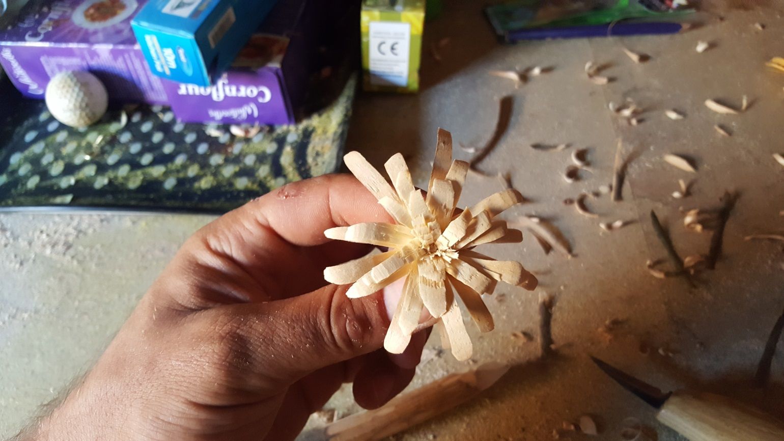 The Simple Realistic Wooden Flower : 8 Steps (with Pictures ...