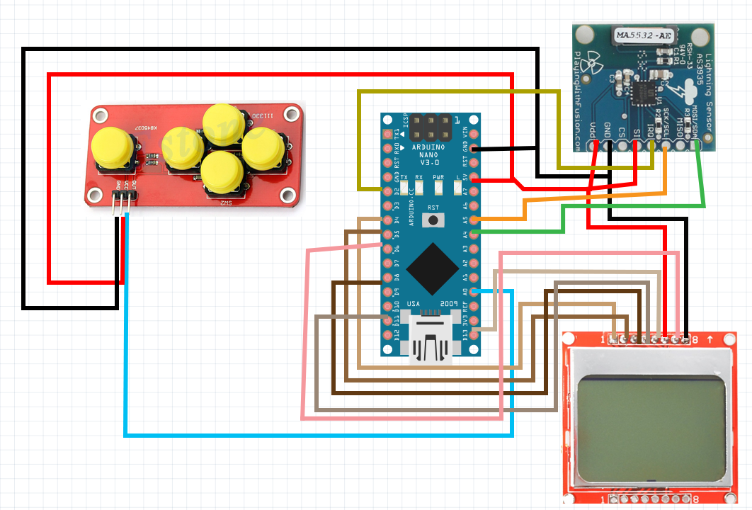 Arduino Pocket Lightning Detector : 5 Steps (with Pictures) - Instructables