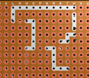 Perfboard/Veroboard Design Using Proteus ARES PCB Designer : 4 Steps ...