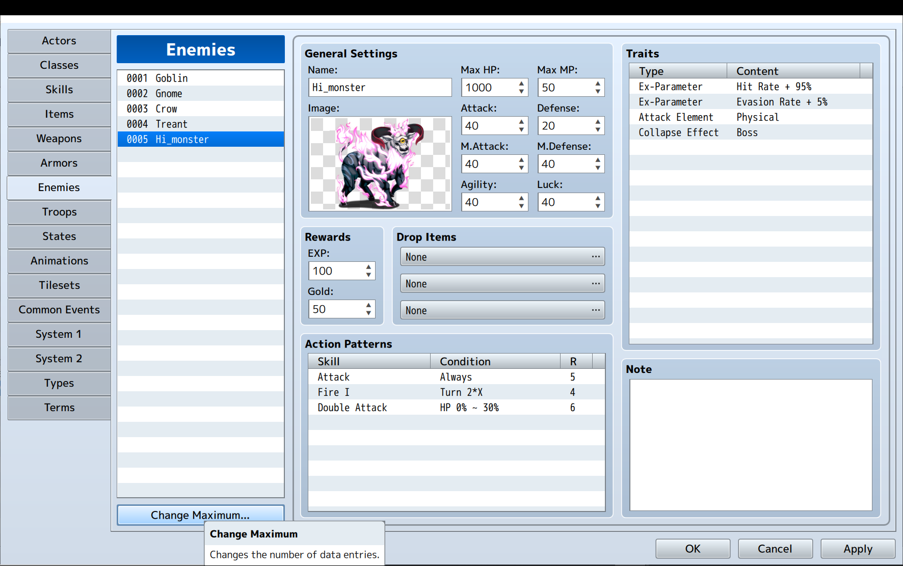 Making Your Own Custom Enemy in RPGMaker! : 7 Steps - Instructables