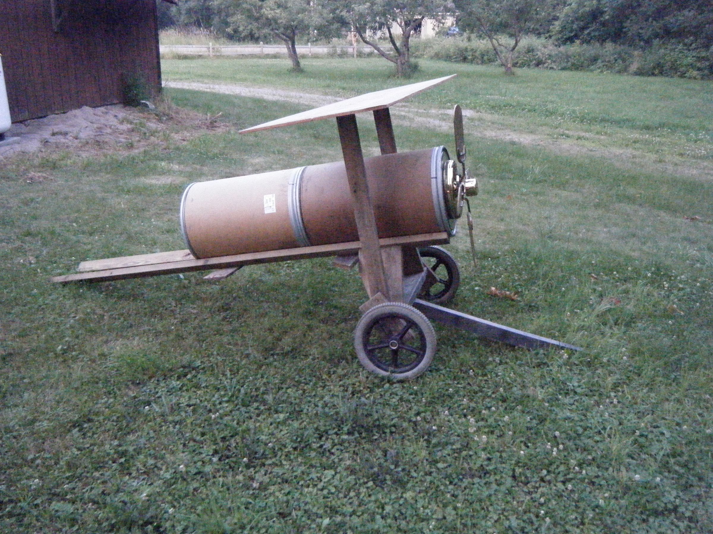Cardboard Barrel Biplane. the Flyin' Lion : 23 Steps (with Pictures ...