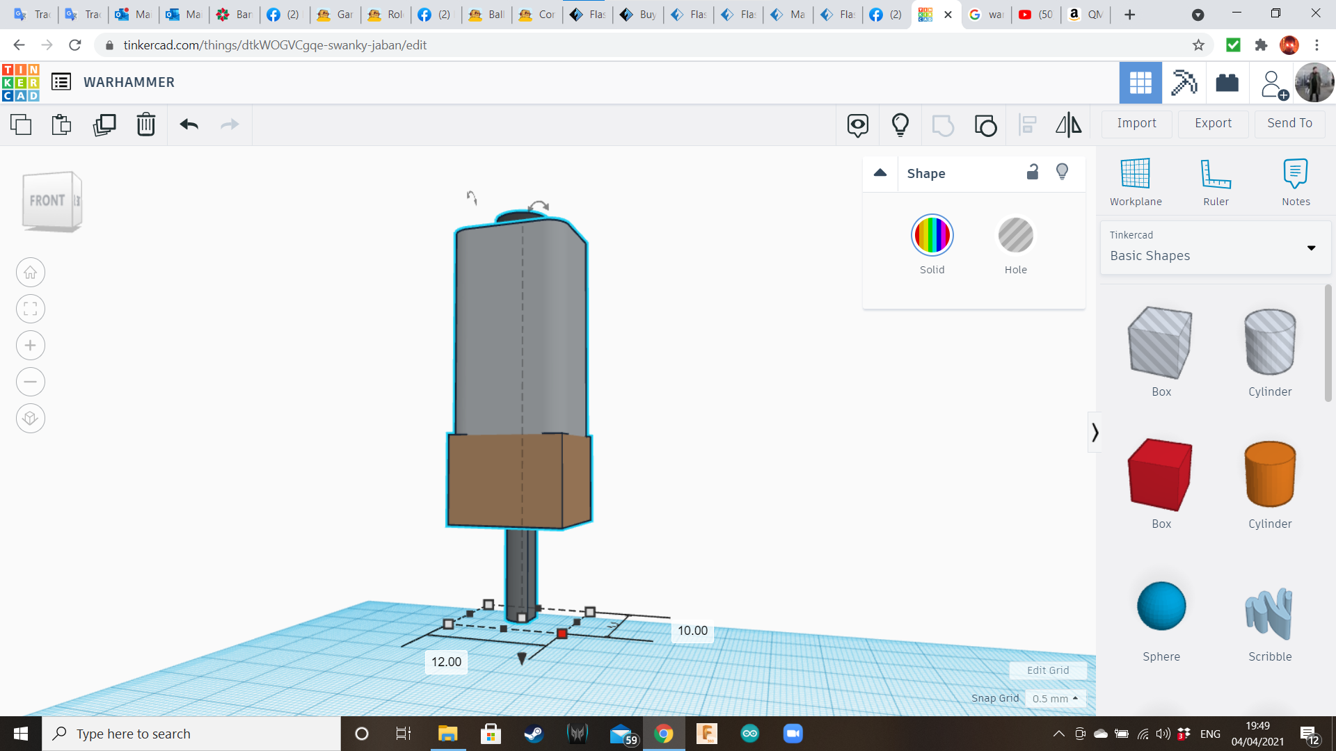 Tinkercad Robotics for (High) School: Walking Warhammer 40K's ...