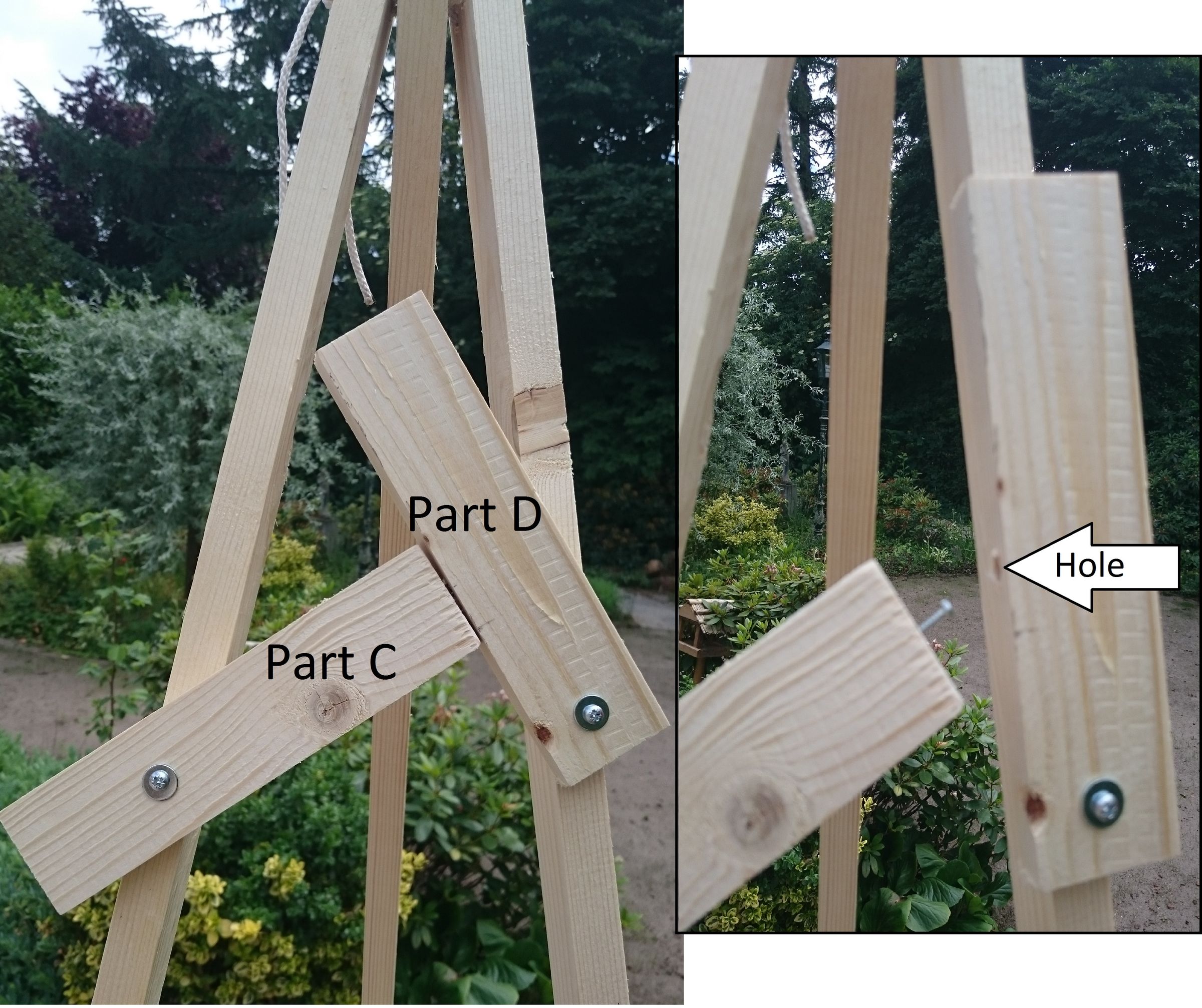 Easy DIY and Portable Painting Easel : 5 Steps (with Pictures ...