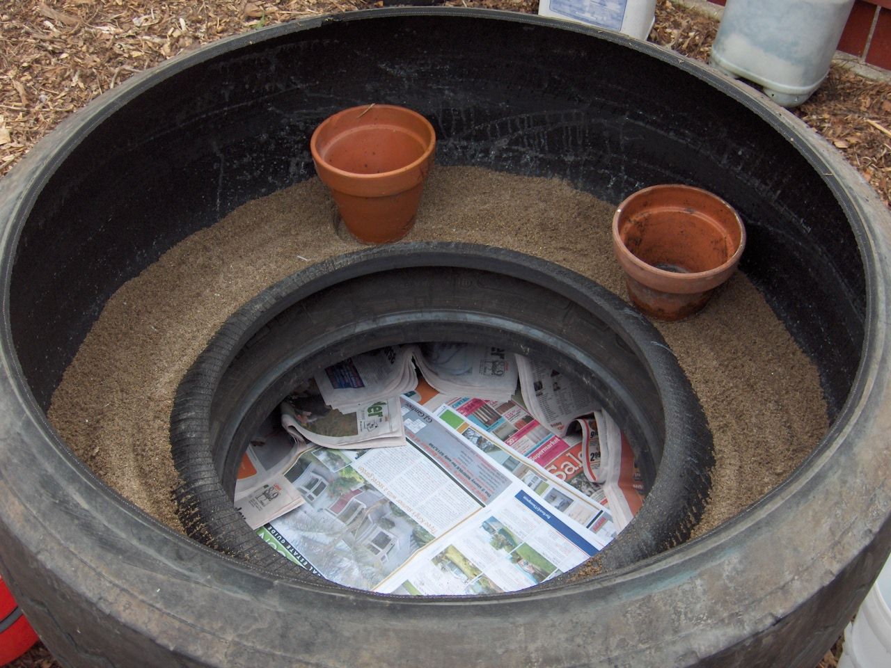 Fish Pond From Tractor (or Car) Tires : 9 Steps (with Pictures ...