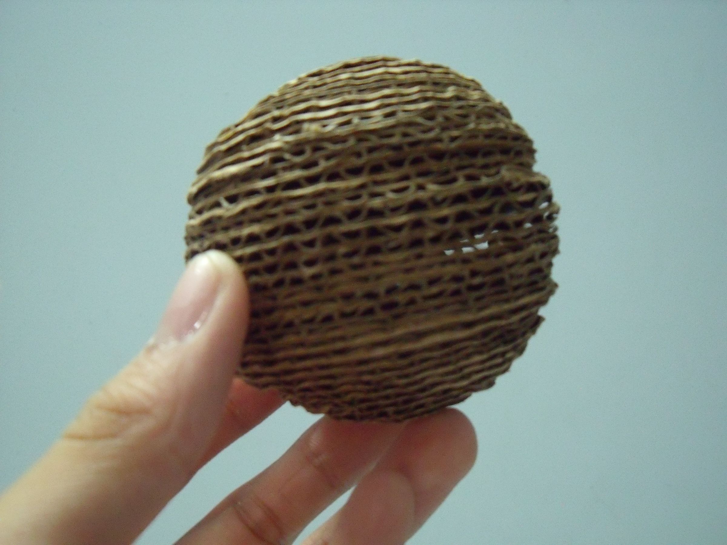 DIY Eco Friendly Cardboard Ball for Cat : 4 Steps (with Pictures ...