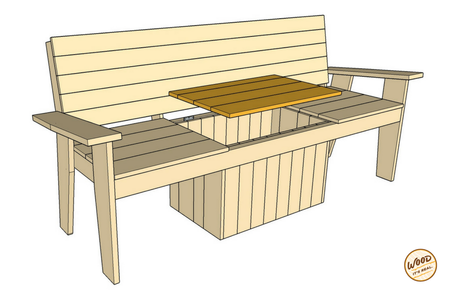 The Most Amazing Cooler Bench Ever : 11 Steps (with Pictures ...