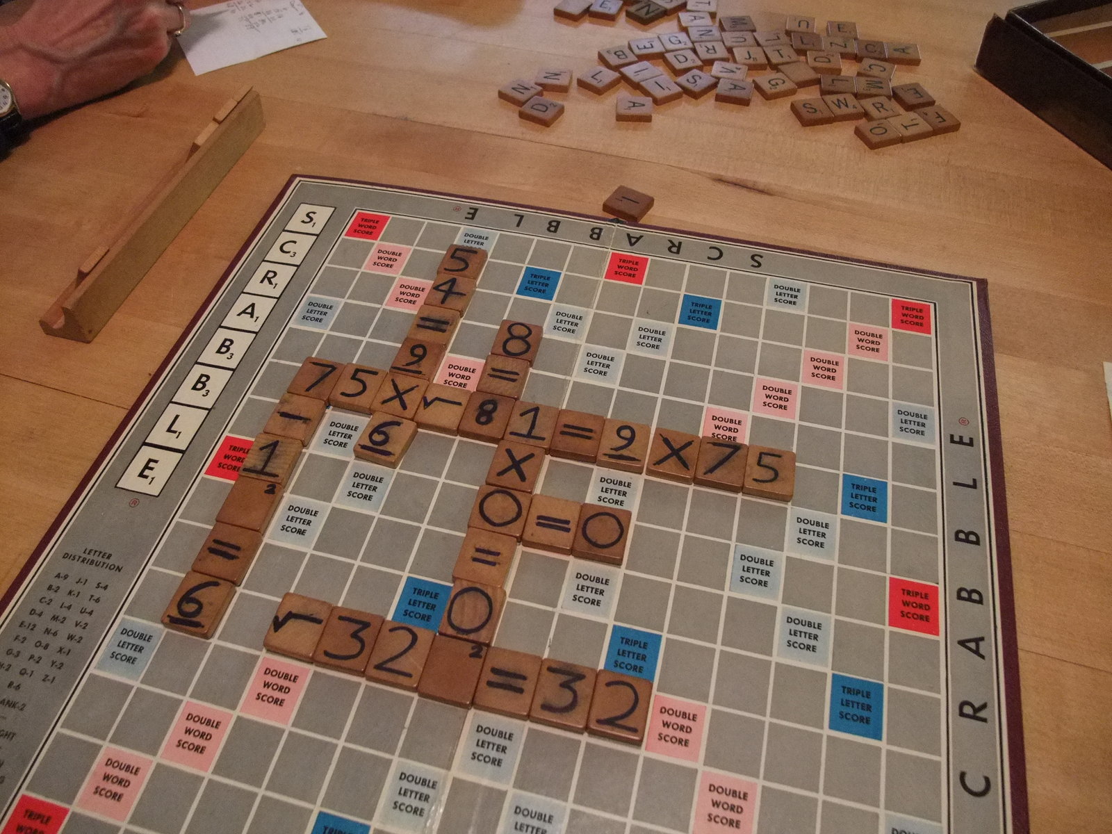 Number Scrabble - the Game (aka: Math Scrabble) : 4 Steps (with ...