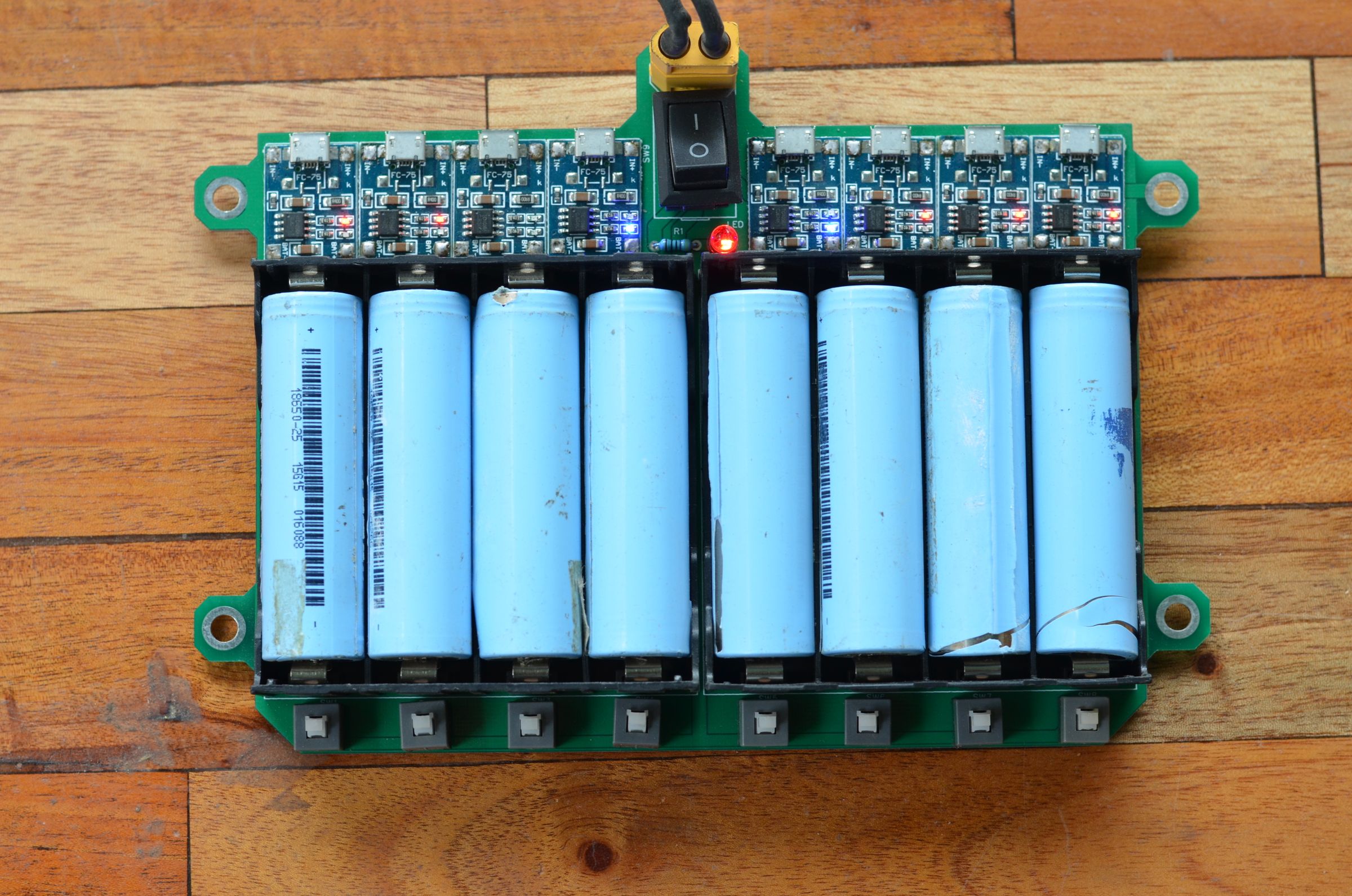 DIY 18650 Lithium Ion Cells Charging Grid : 7 Steps (with Pictures ...