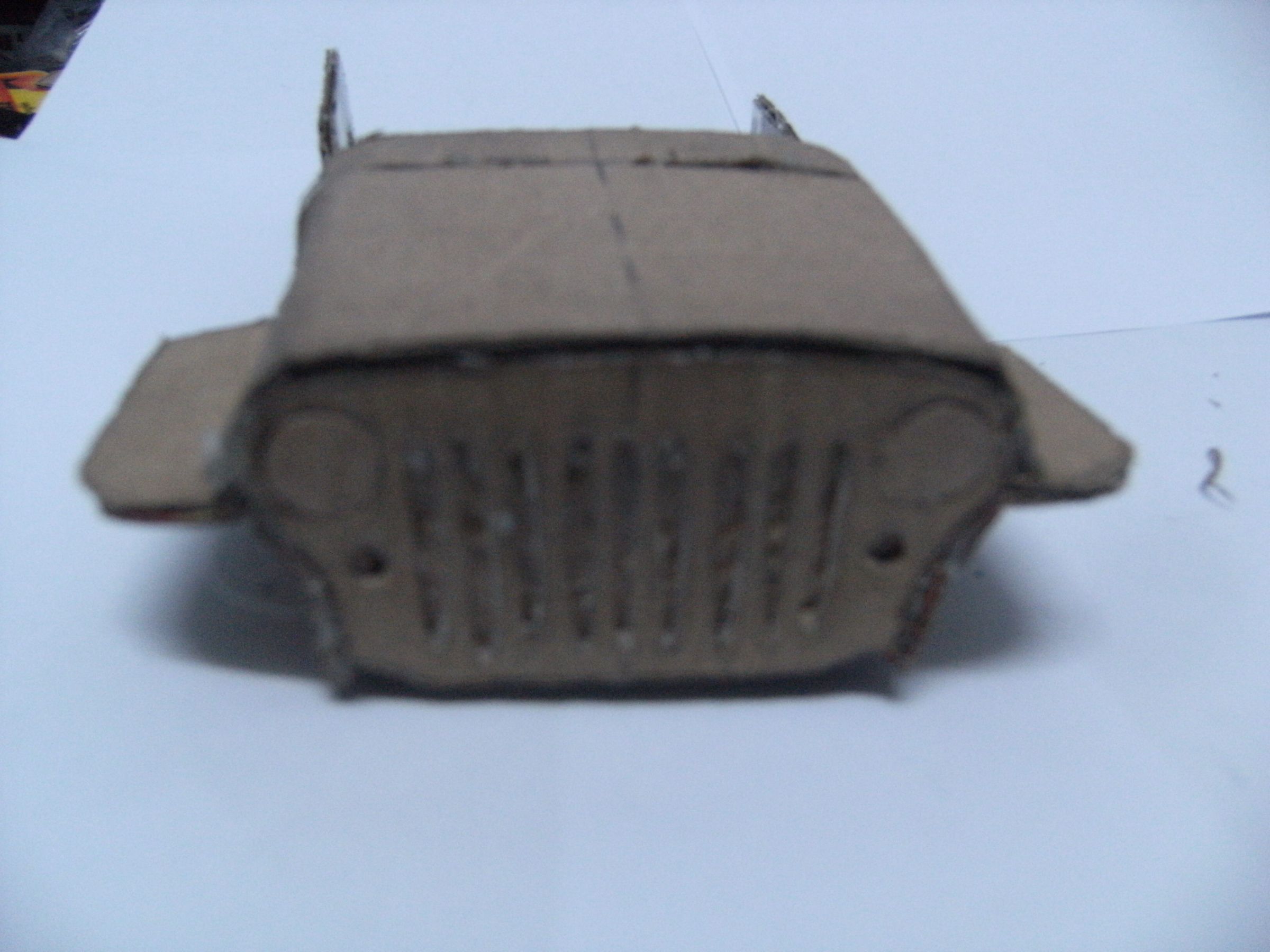 Jeep Willys Mb Cardboard Model : 5 Steps - Instructables