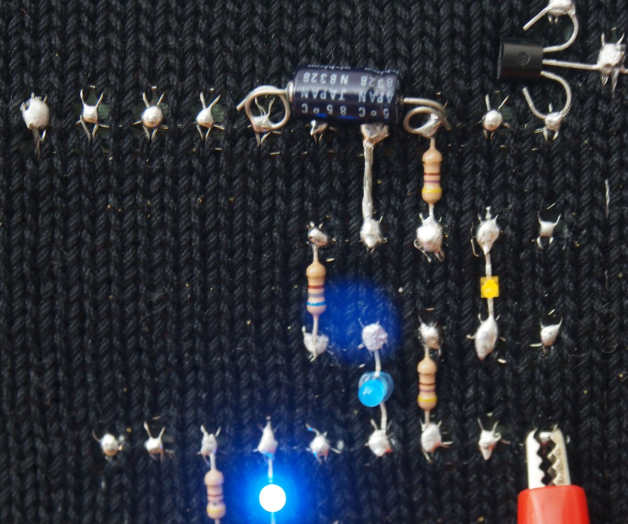 Knit a Working Circuit Board : 9 Steps (with Pictures) - Instructables