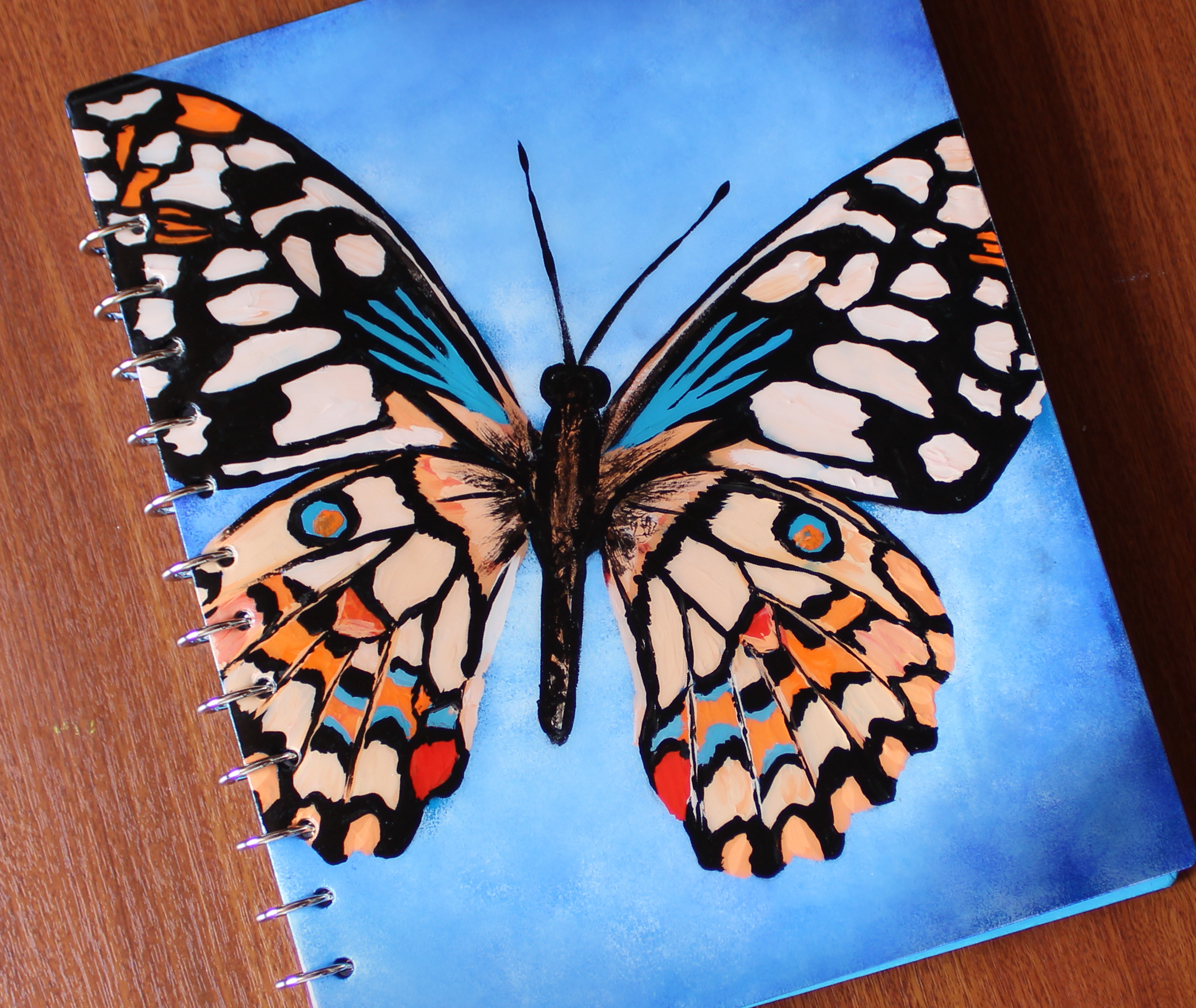 Make Your Own Butterfly Notebook : 9 Steps (with Pictures) - Instructables