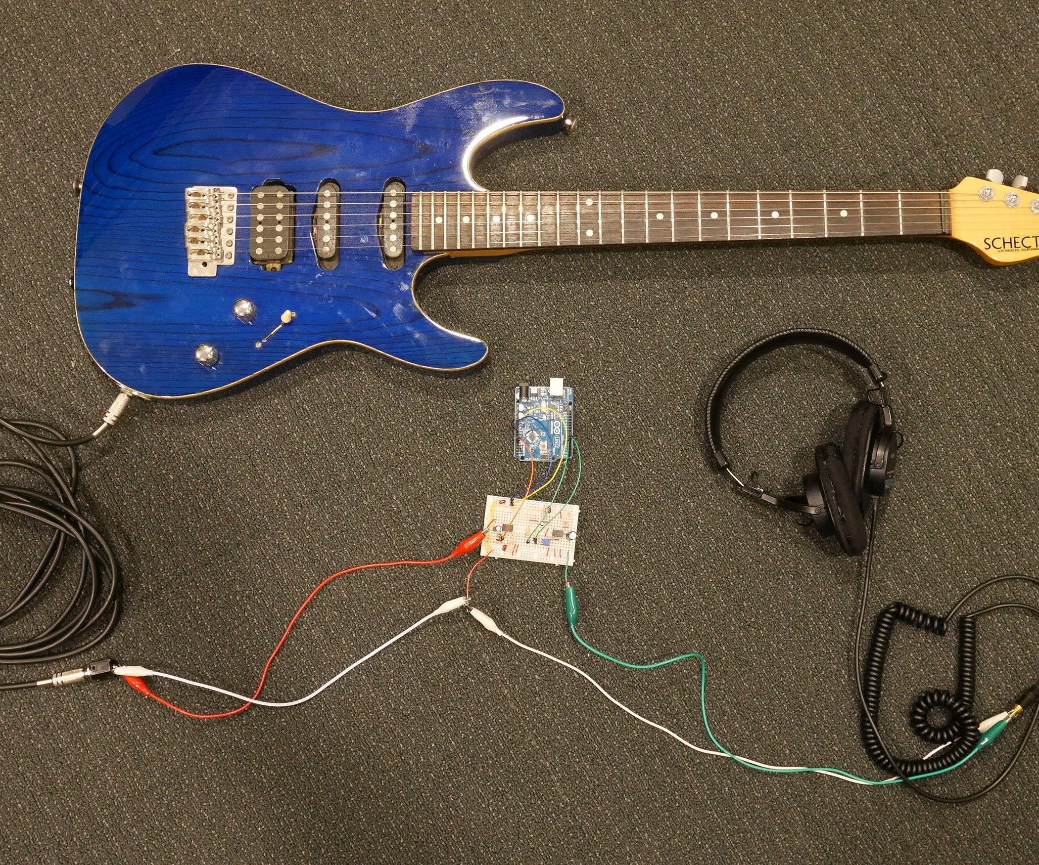 Arduino Guitar Effector 4 Steps Instructables 