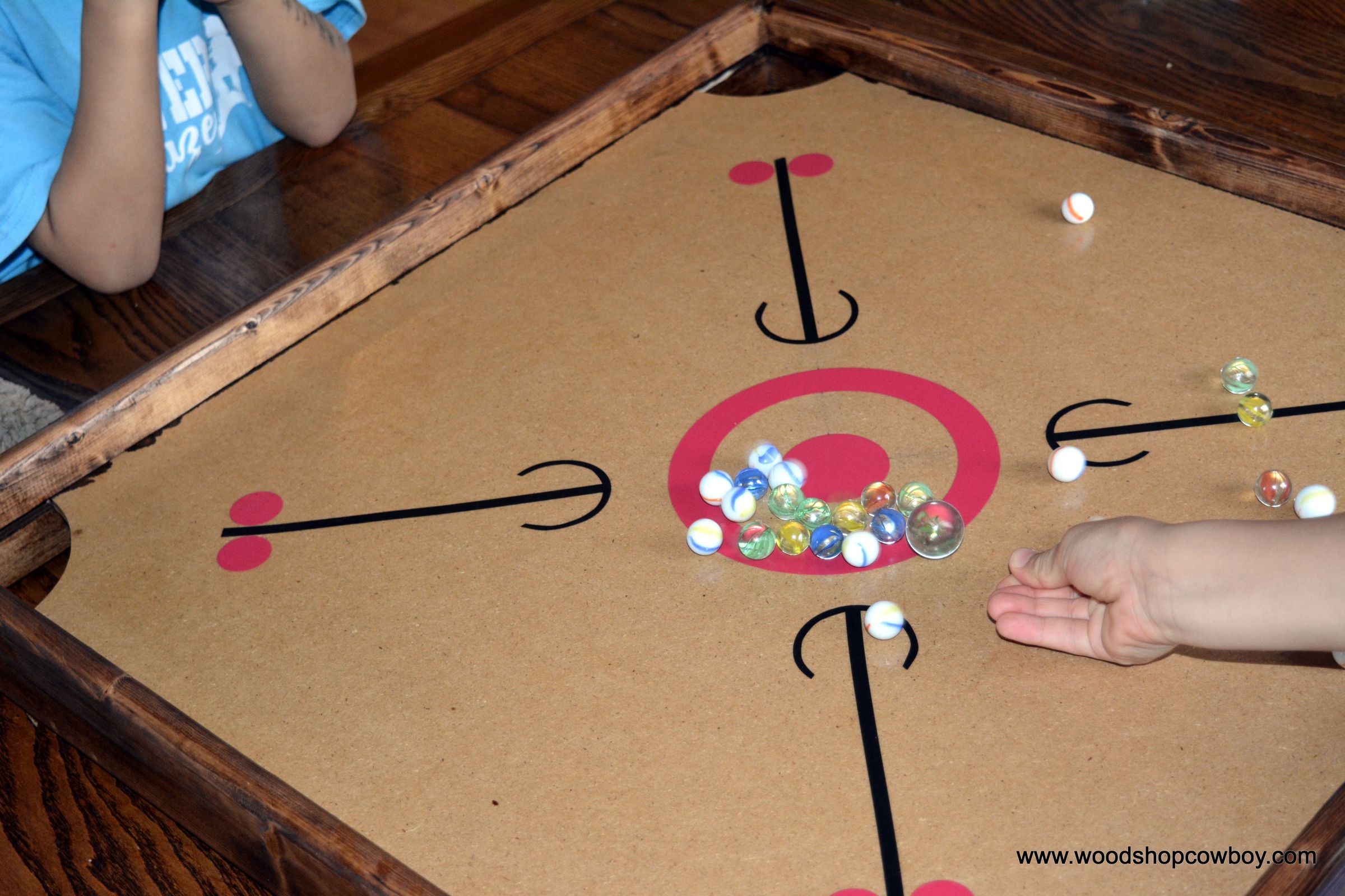 DIY Game Board for Carrom or Marbles : 6 Steps (with Pictures ...