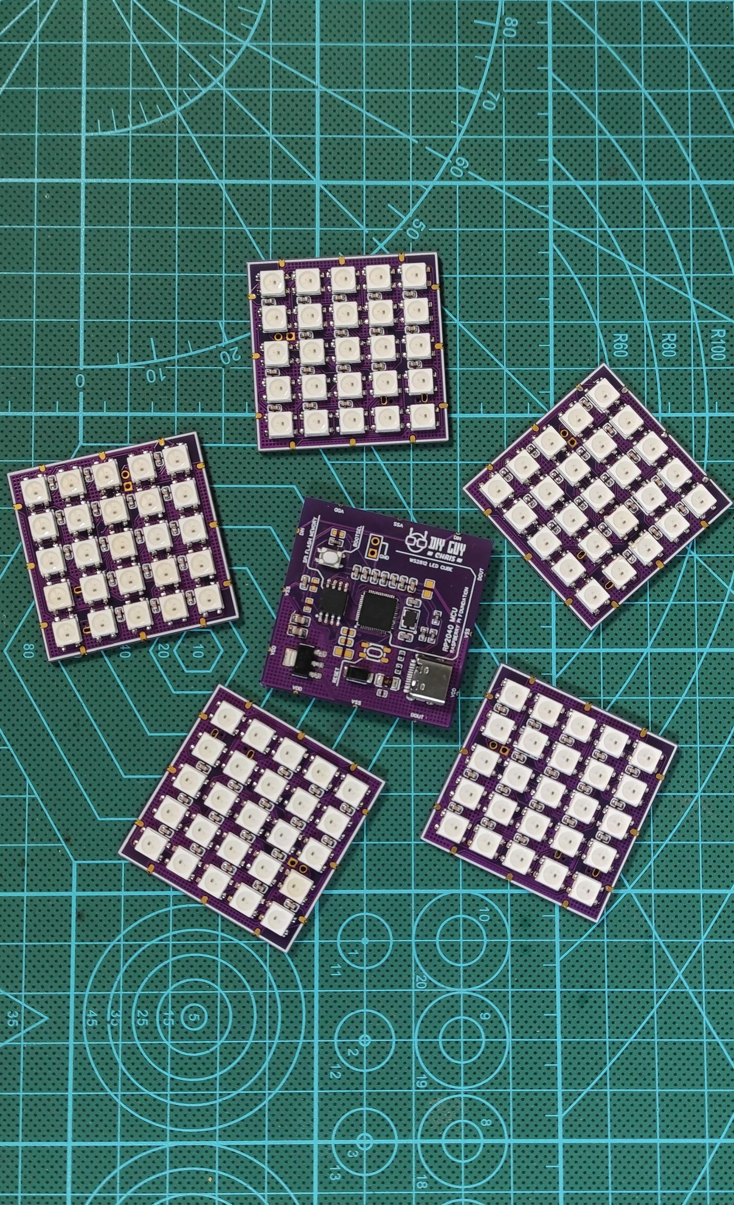 Glowing RGB LED Magic Cube (WS2812) | Details | Hackaday.io