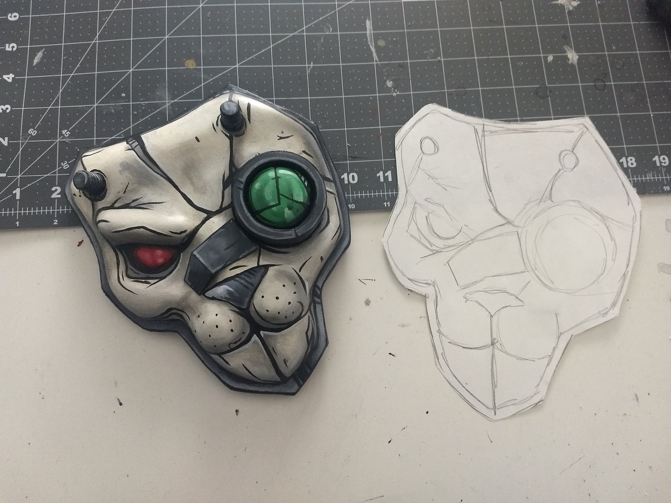 Borderlands 3 Tiny Tina Mask 7 Steps With Pictures Instructables