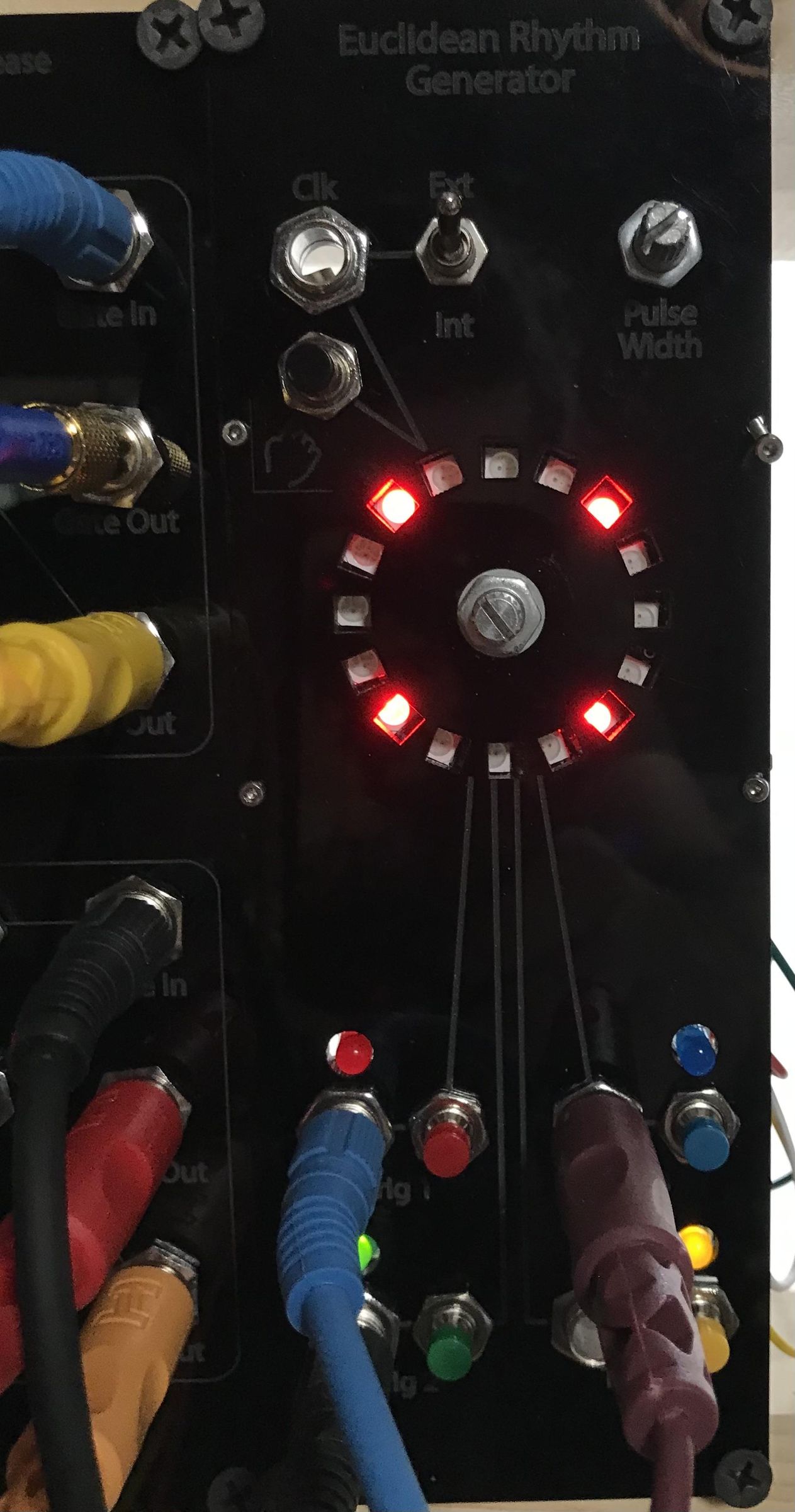 Euclidean Rhythm Drum or Synth Sequencer Module : 6 Steps (with ...