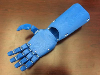 Streamlined 3D Printed Prosthetic Hand : 19 Steps (with Pictures ...