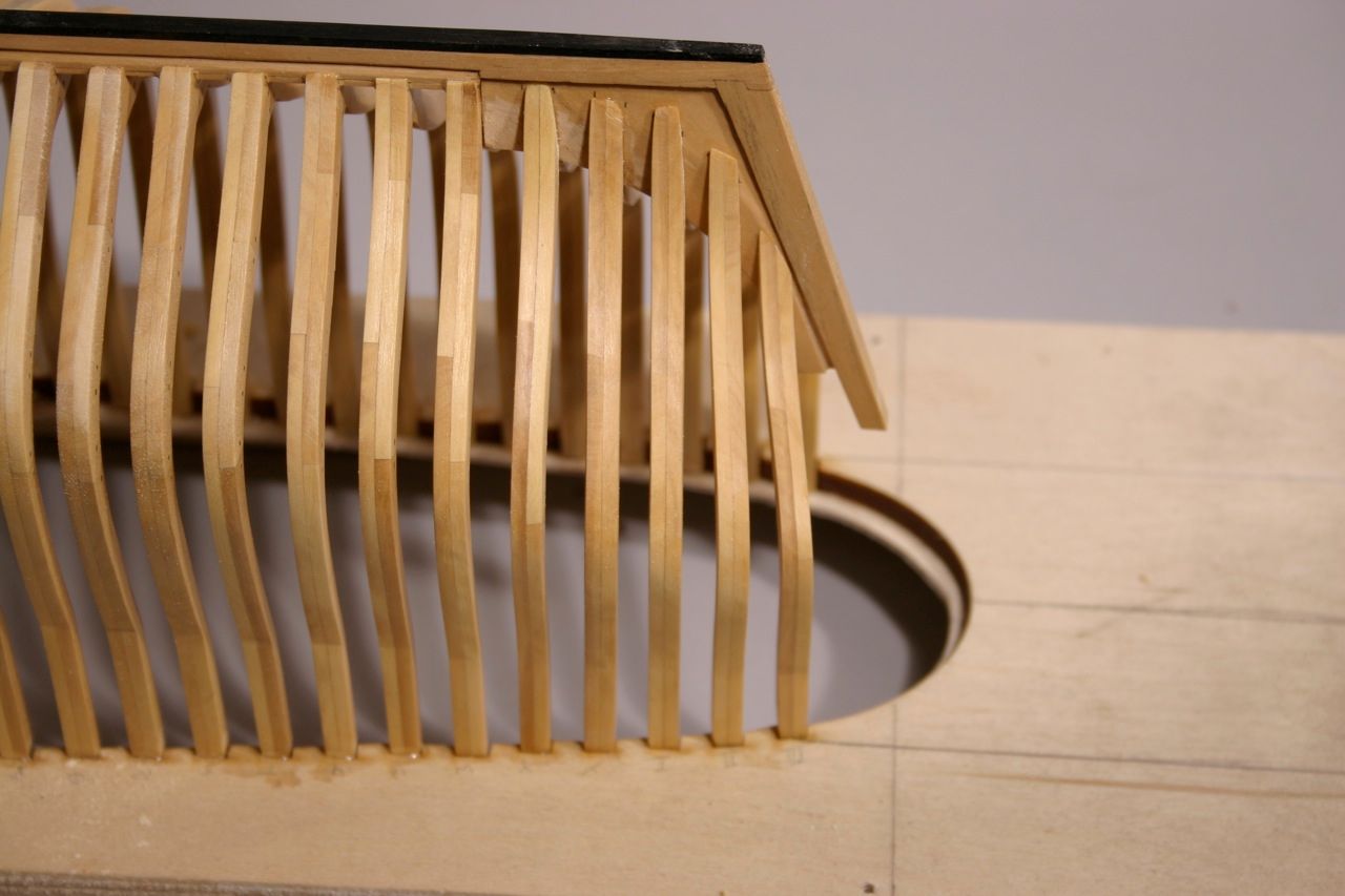 Build a Plank on Frame Model Ship : 19 Steps (with Pictures ...