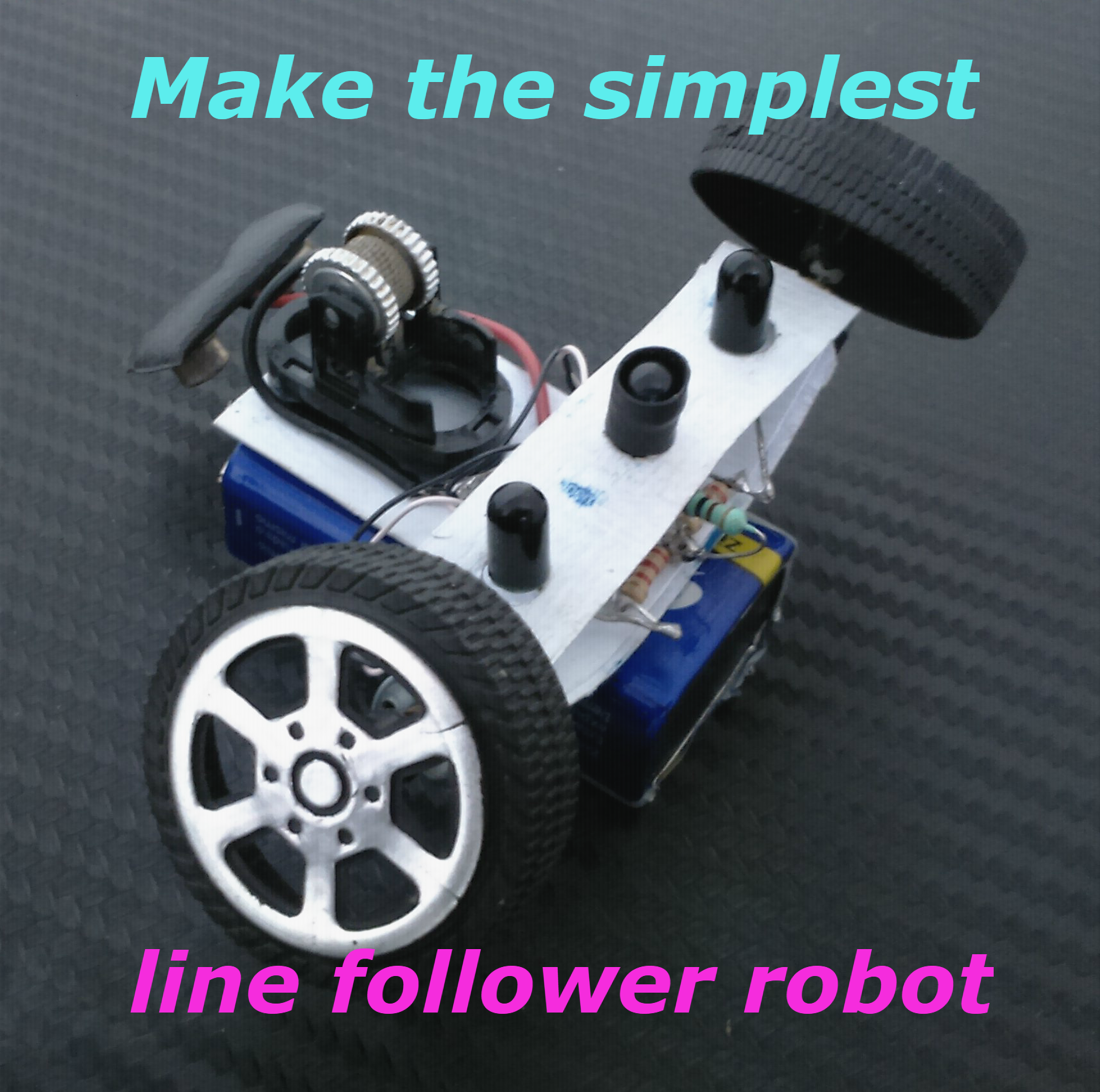 Garbage Line Follower Robot! : 7 Steps (with Pictures) - Instructables