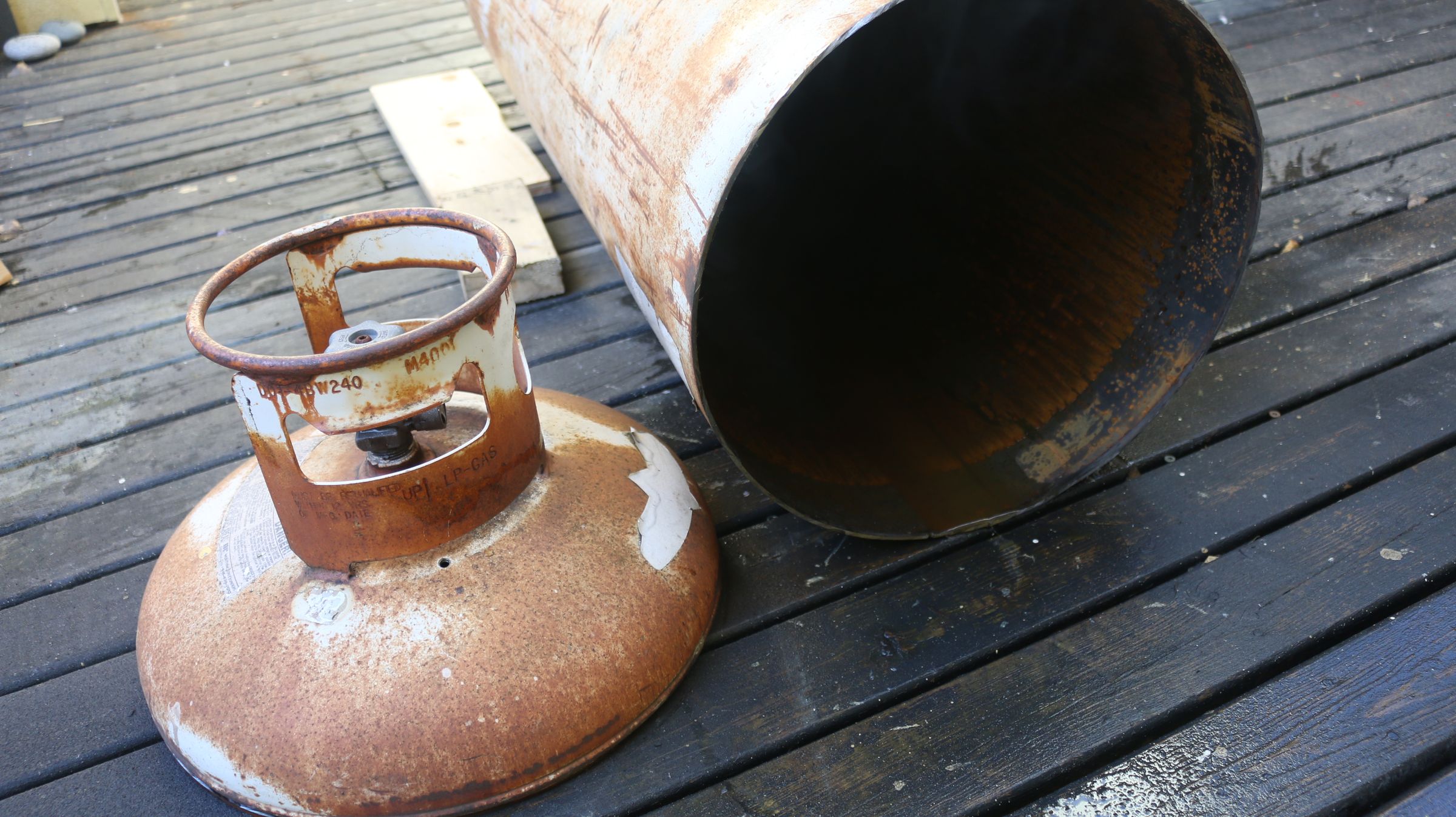 100 Lb Propane Tank Smoker Build : 10 Steps (with Pictures) - Instructables