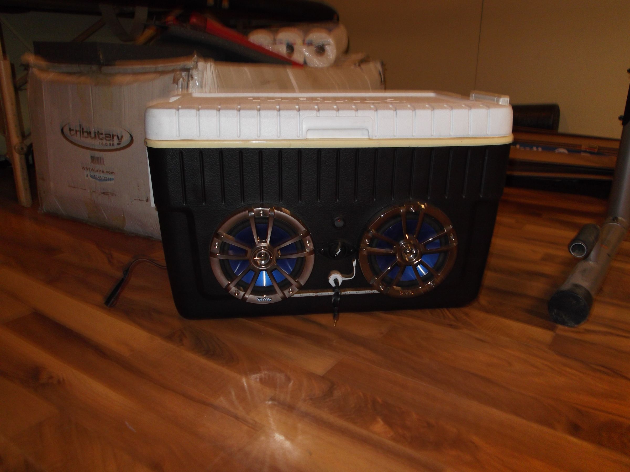 Cooler Stereo : 11 Steps - Instructables