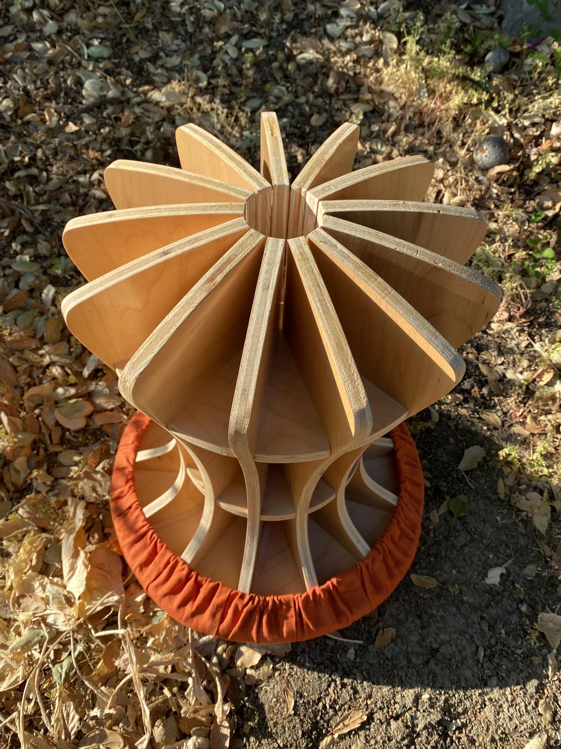 Toadstool: Mushroom-Inspired Rocking Stool : 17 Steps (with Pictures ...