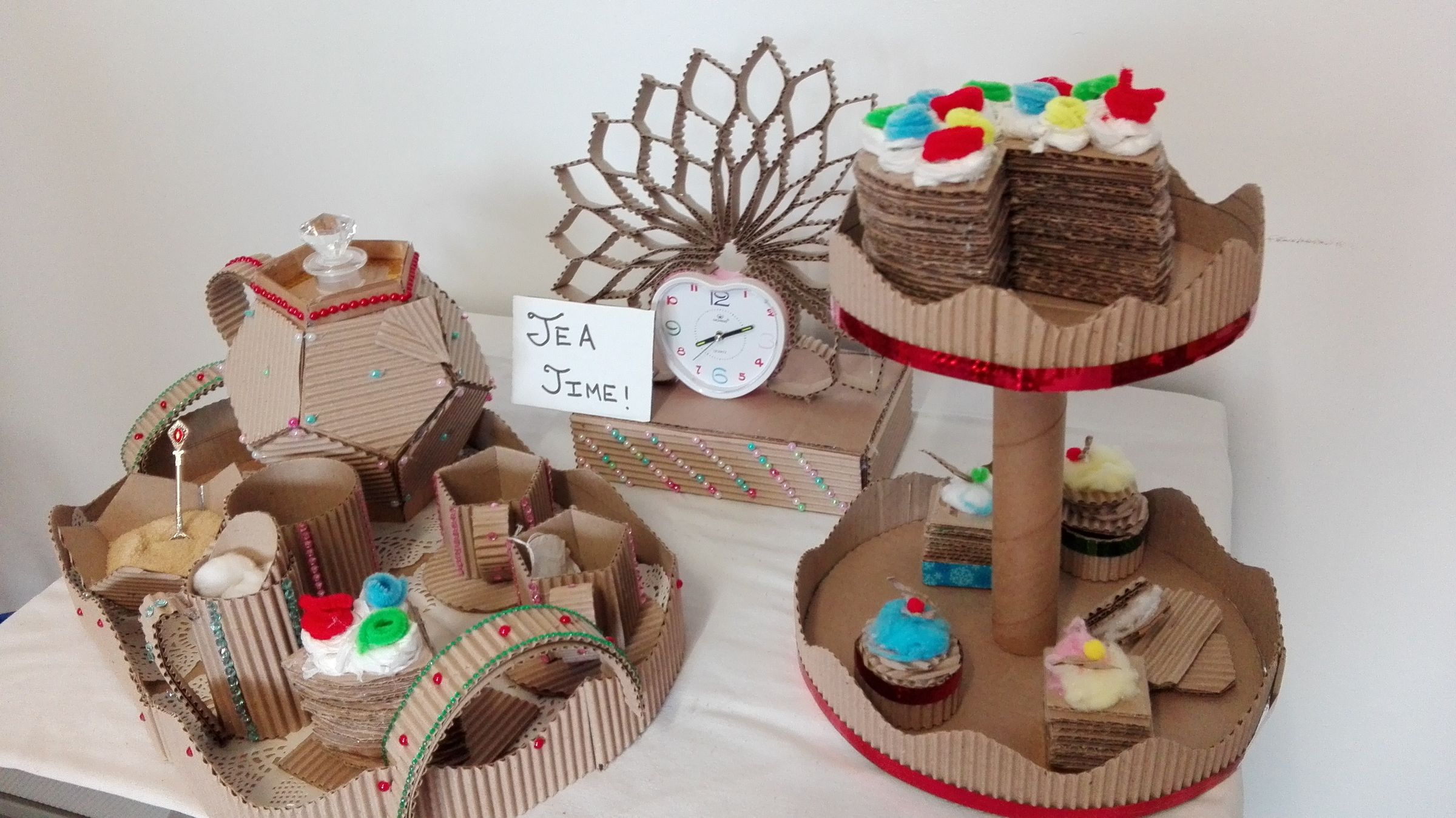 Cardboard Tea Time Tea Set : 11 Steps (with Pictures) - Instructables