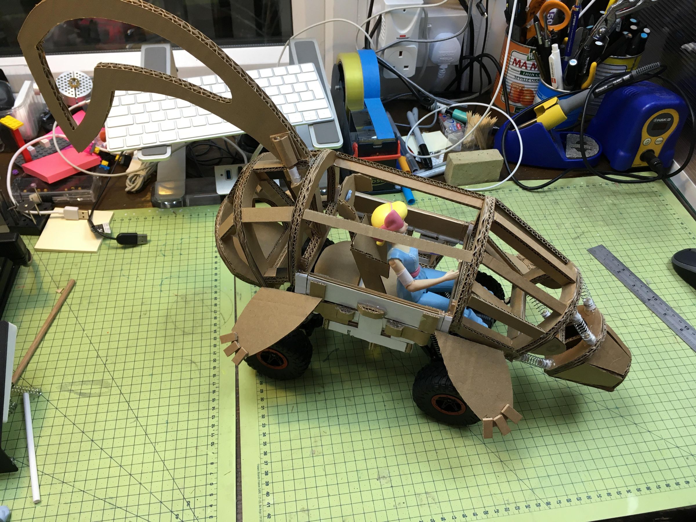 Bo Peep's Skunk Mobile - Remote Control Plushy : 77 Steps (with ...