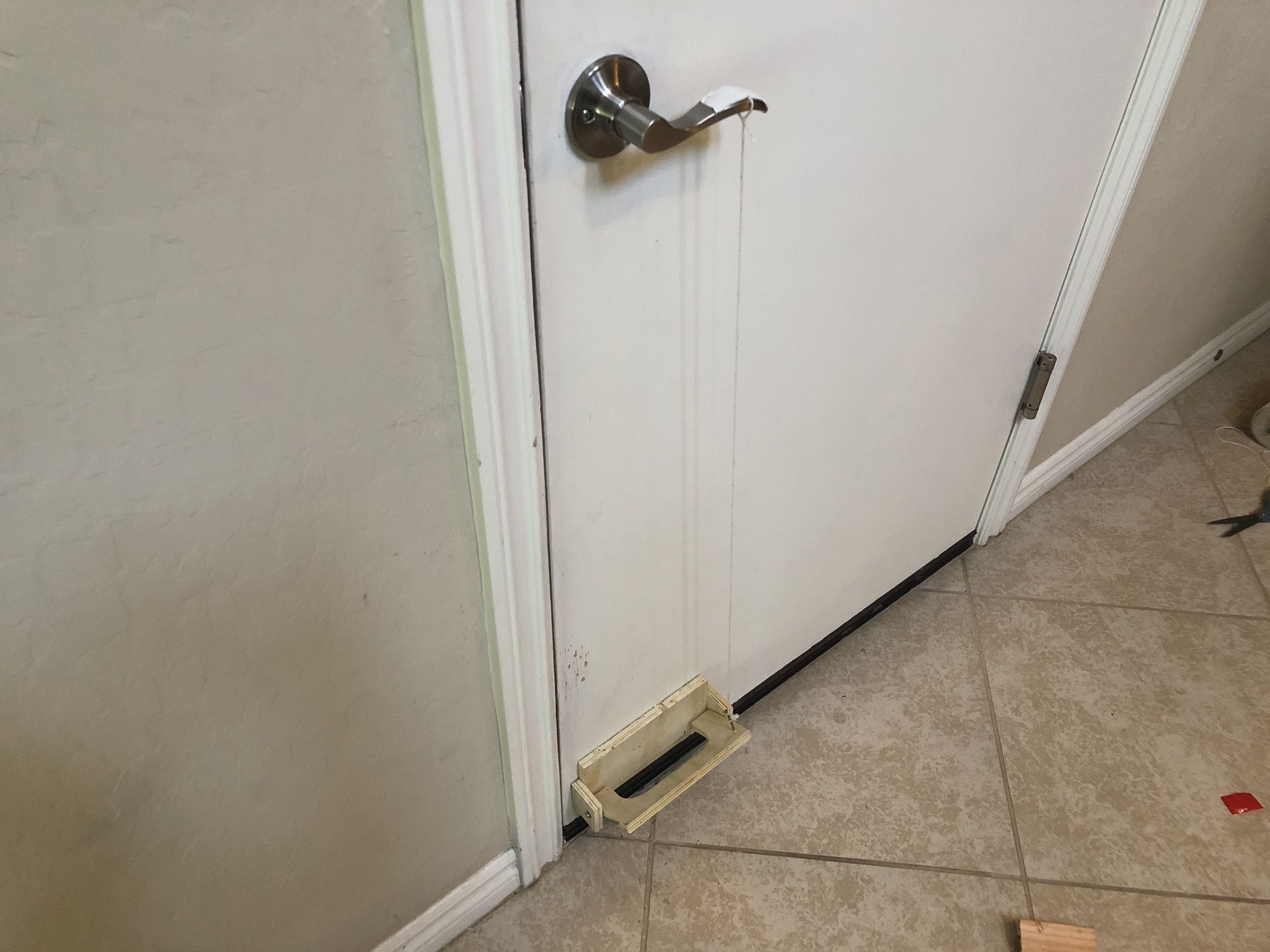 Simple Foot Door Opener : 4 Steps - Instructables