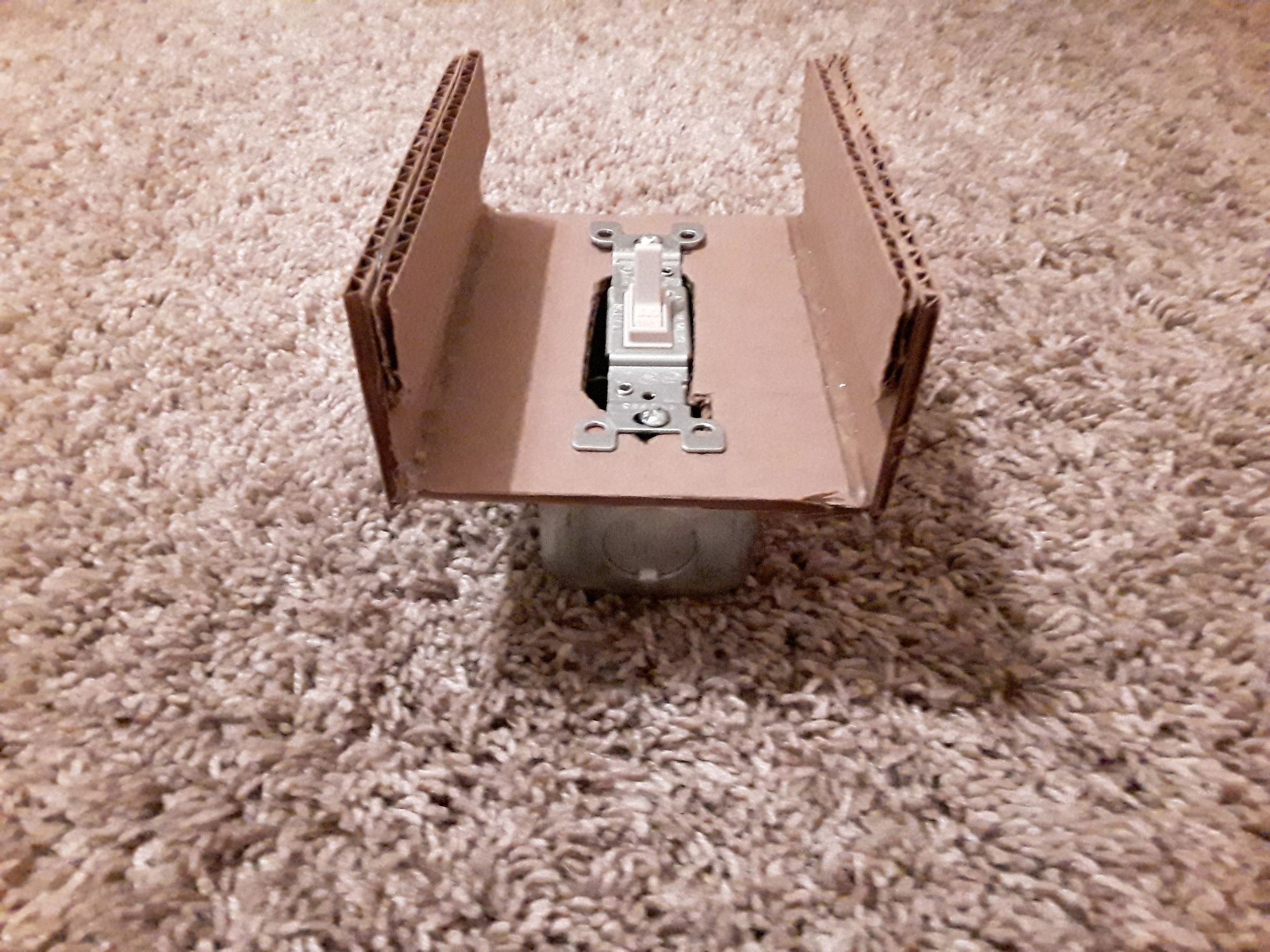 Cardboard Fire Alarm Pull Station/Call Point : 4 Steps - Instructables
