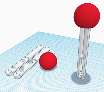 INFINITE LEVEL MARBLE GAME : Joystick Controlled : (Tinkercad) : 18 ...