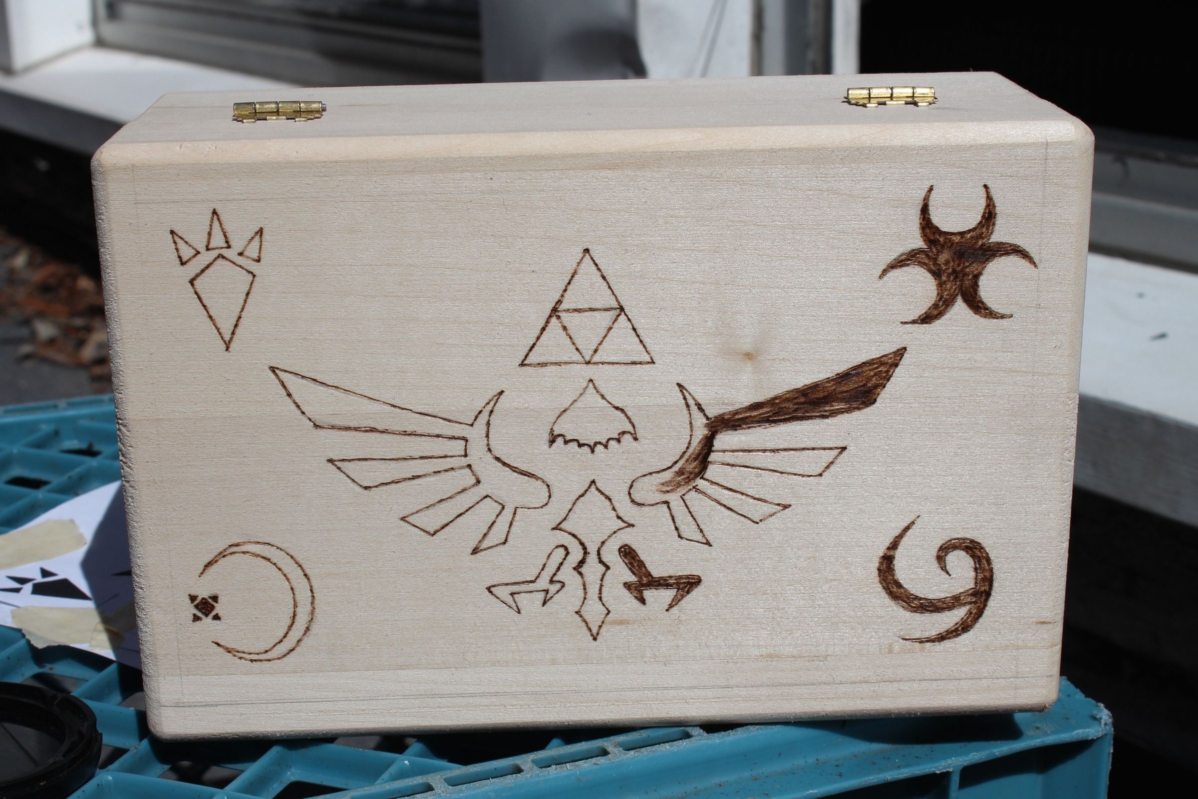 Woodburned Legend of Zelda Box : 6 Steps (with Pictures) - Instructables