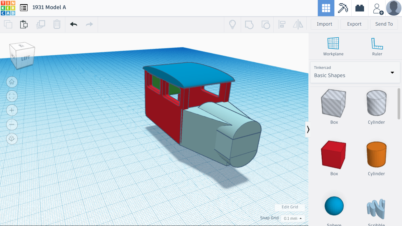 How to Make a Model a and Scene Using Tinkercad : 33 Steps (with ...