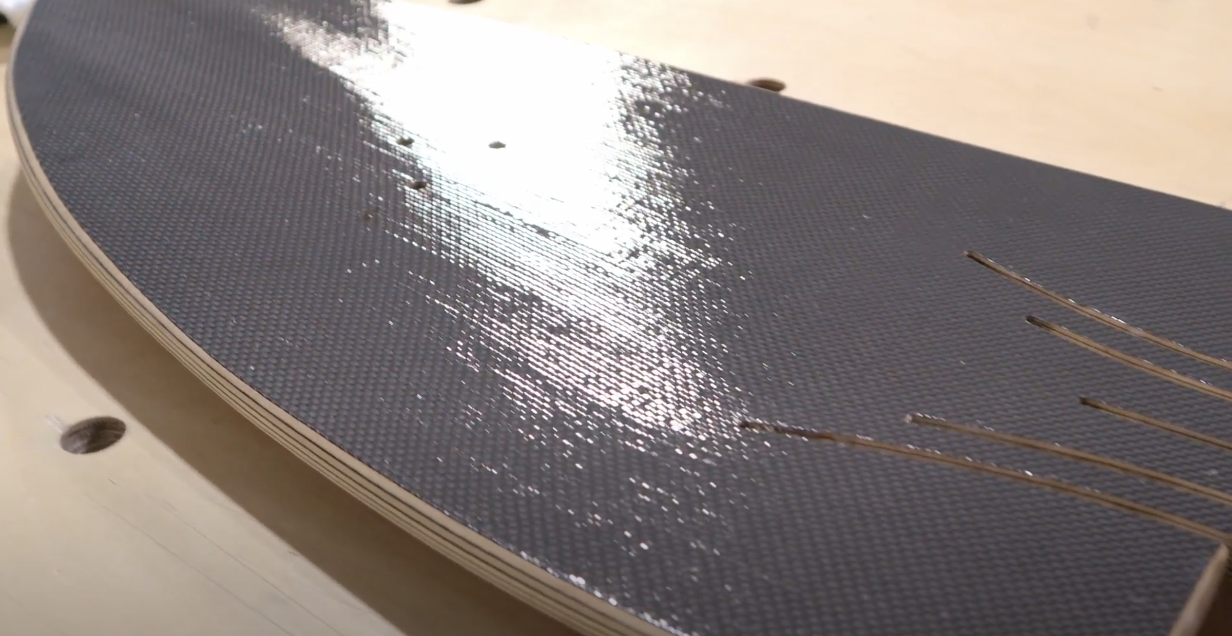 DIY Composite Layup and Vacuum Bagging - Making a Carbon Fiber RipSurf ...