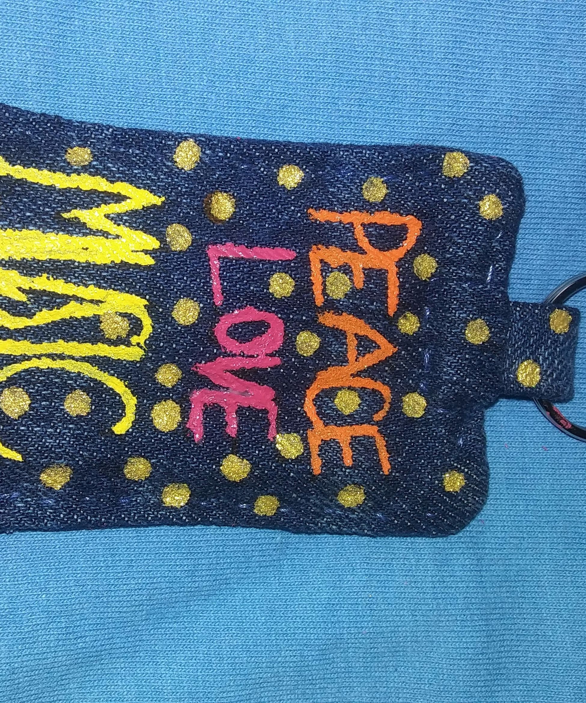 DIY Denim Keychains : 5 Steps - Instructables