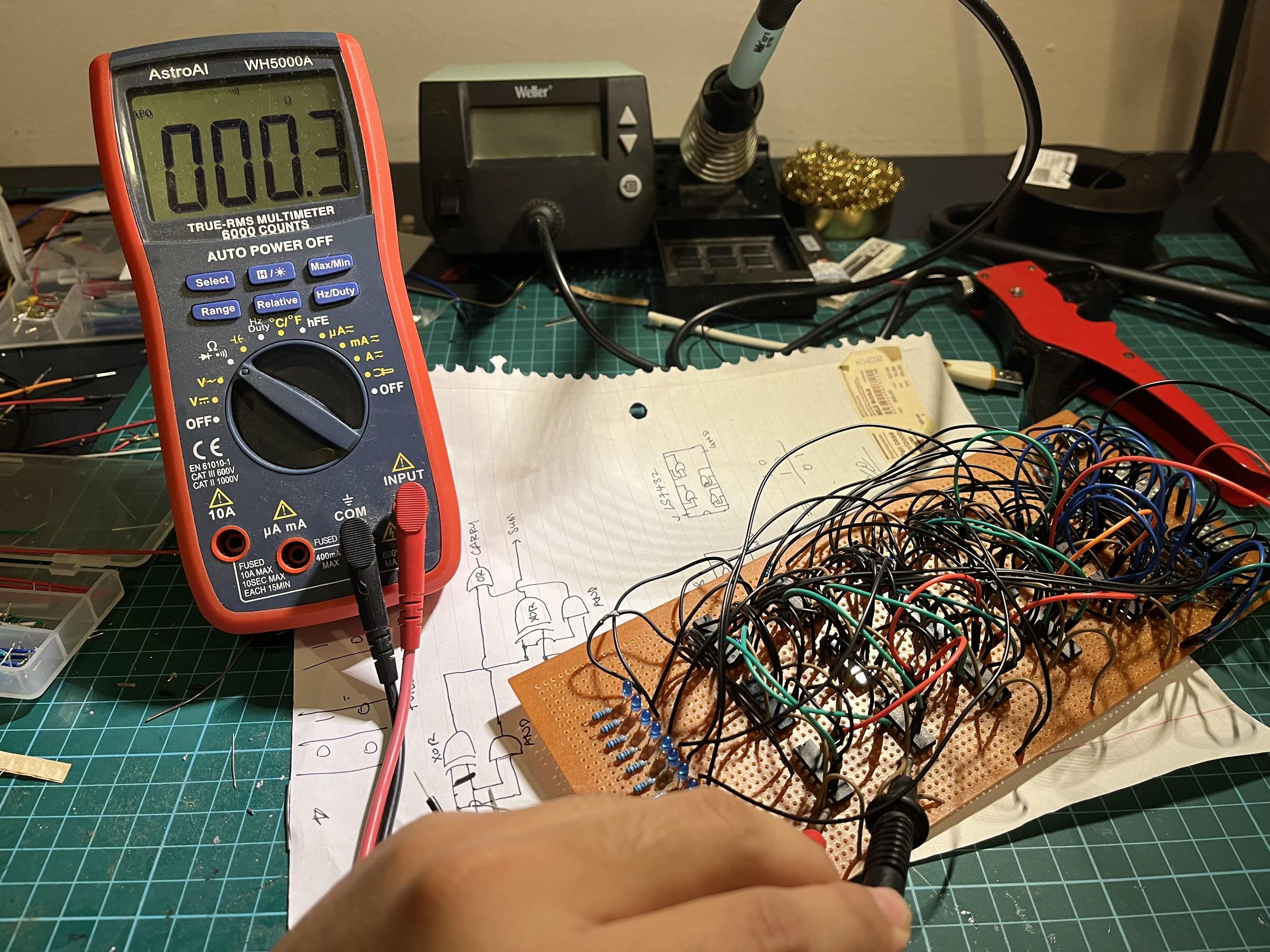 8-bit ALU (Arithmetic Logic Unit) : 8 Steps (with Pictures) - Instructables