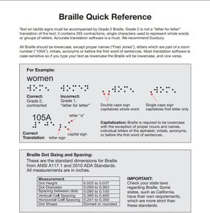 Easy 3D Printed Braille to Add to Everything! : 10 Steps (with Pictures ...