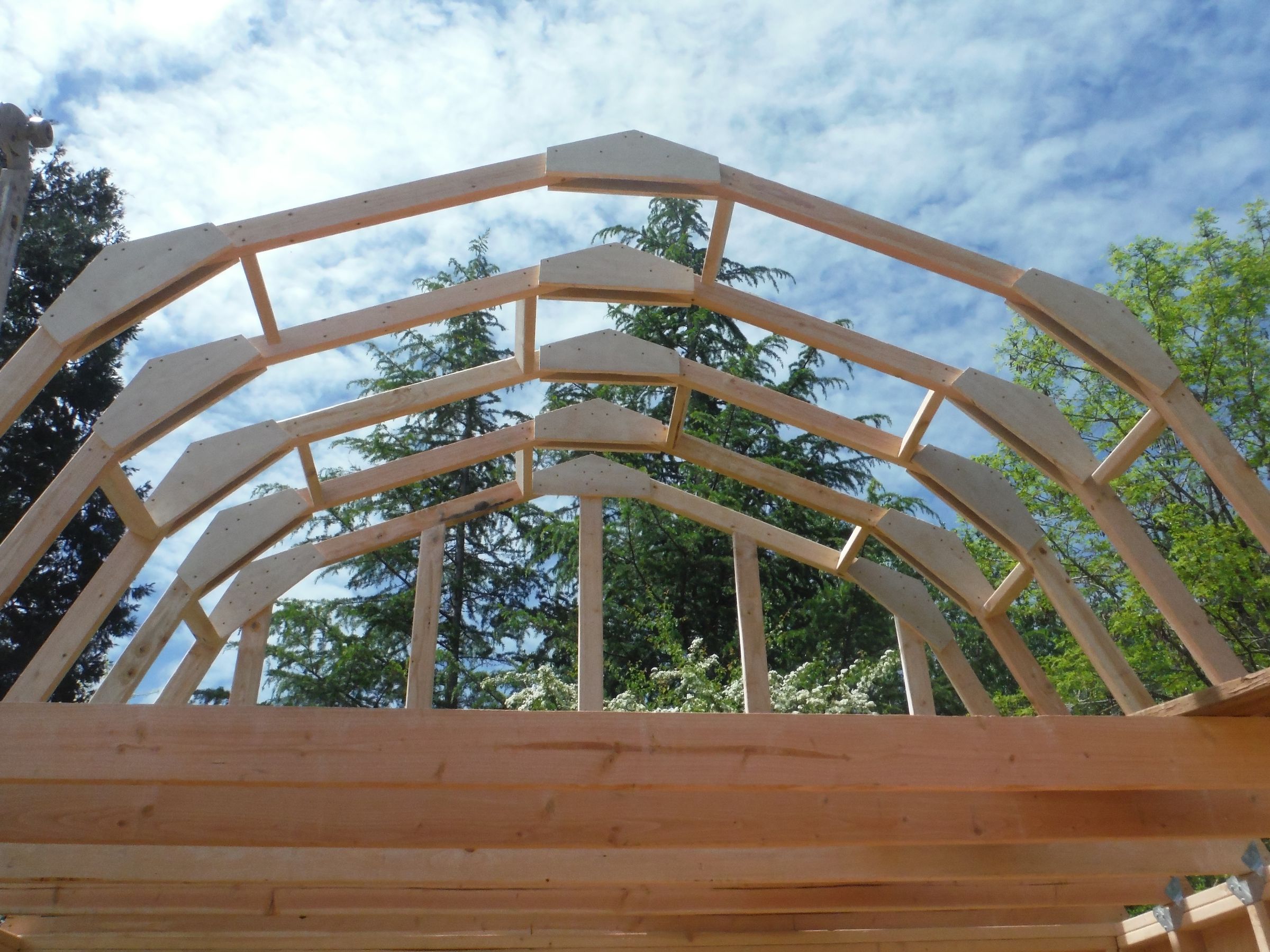 12'x16' Mini-Barn/Shed With Gambrel Roof : 38 Steps (with Pictures ...