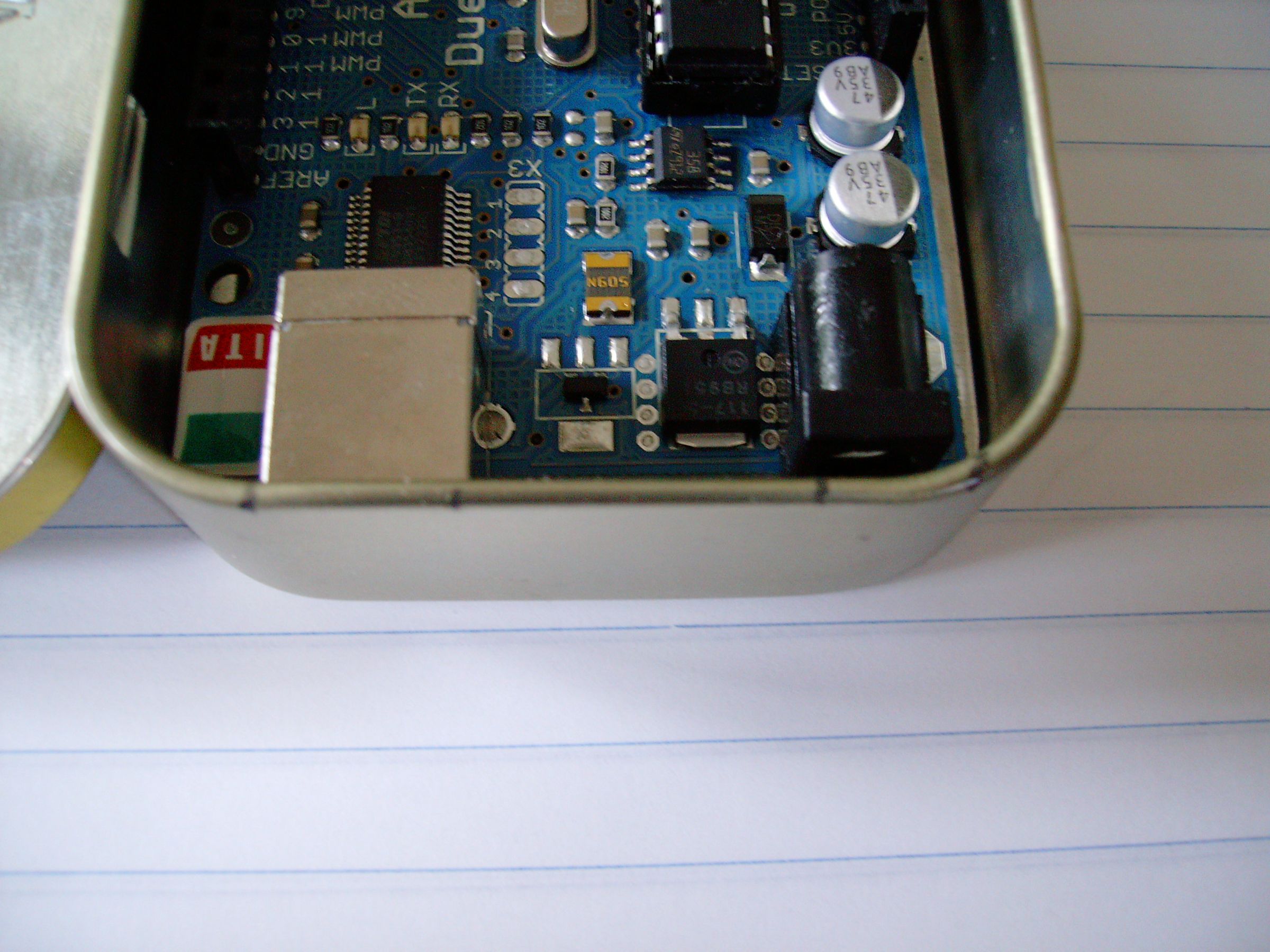 Arduino and Battery Pack in Altoids Tins : 17 Steps - Instructables