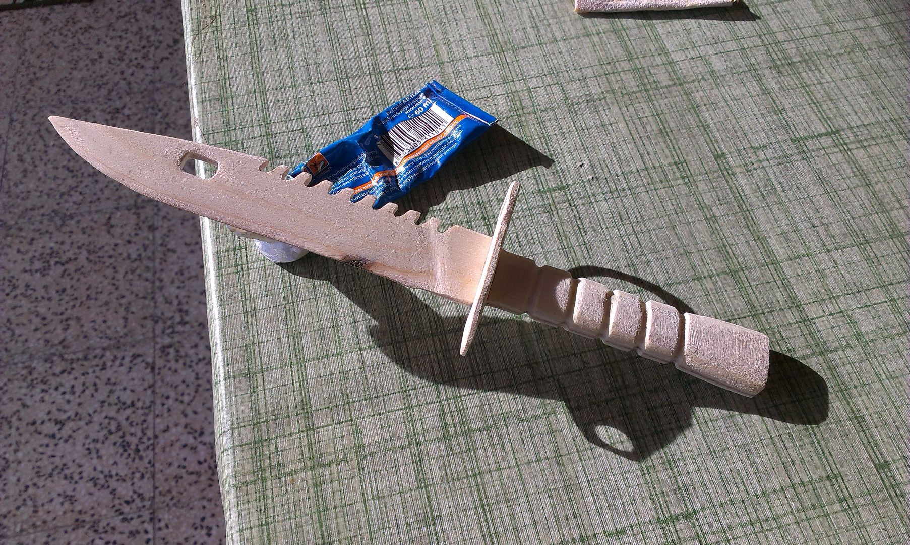 Wooden M9 Bayonet : 5 Steps - Instructables