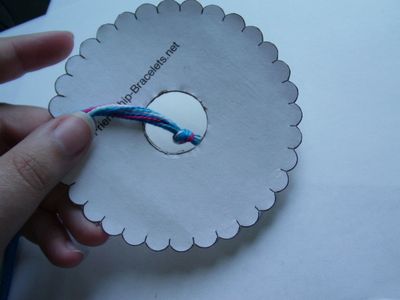 Braiding Wheel Friendship Bracelets : 5 Steps (with Pictures ...