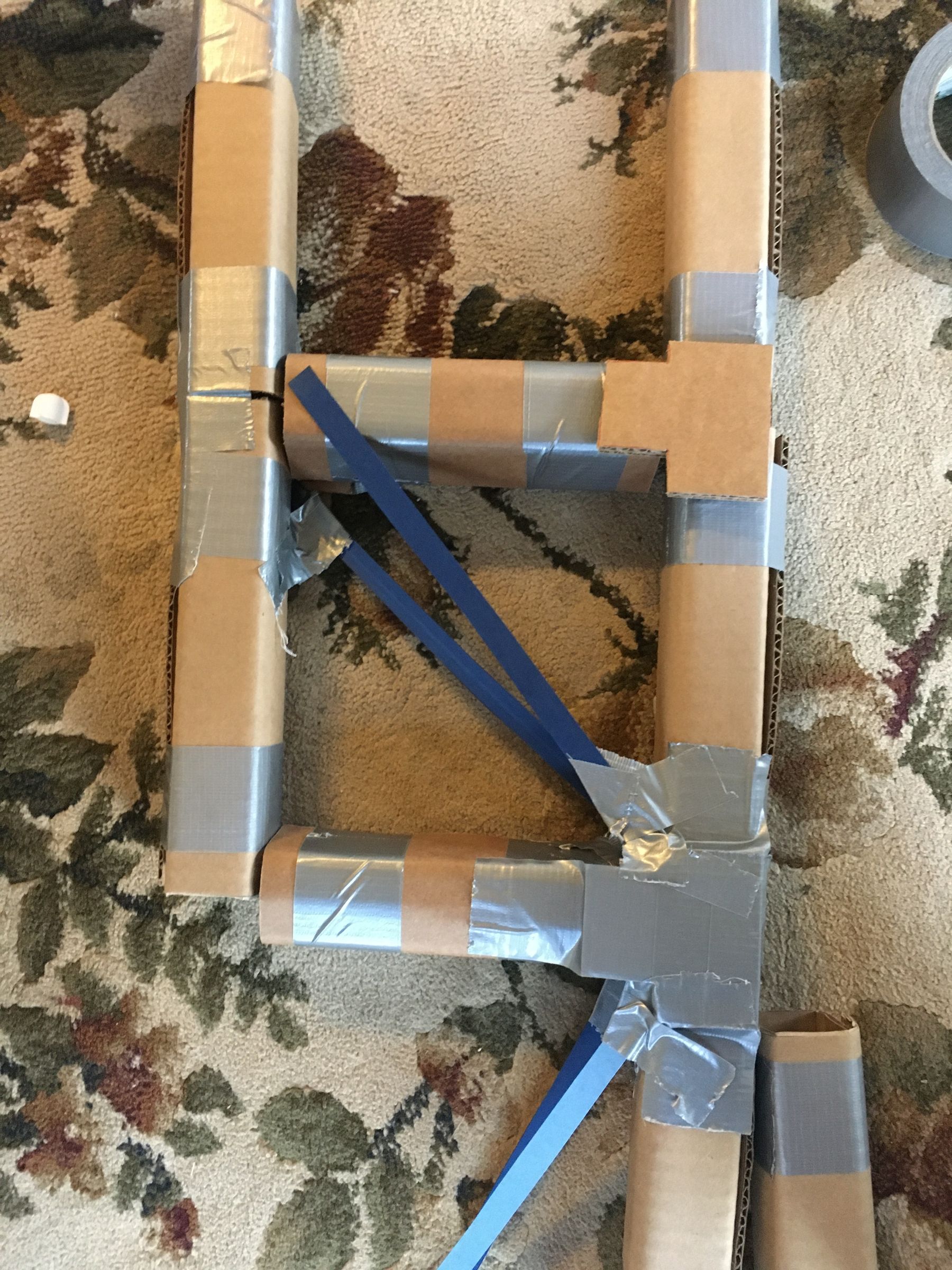 Strong and Simple Cardboard Tower : 5 Steps - Instructables