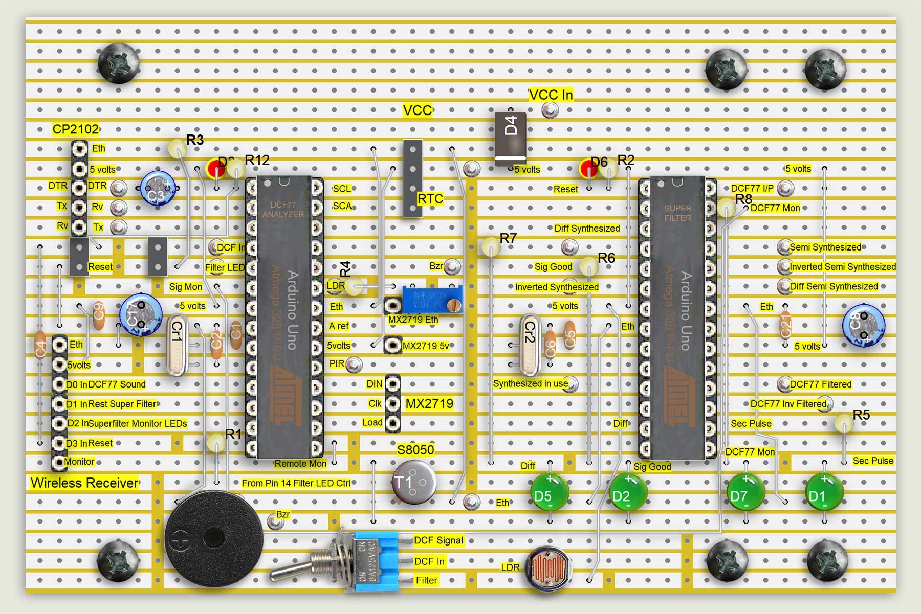 Arduino DCF77 Signal Analyzer Clock : 17 Steps - Instructables