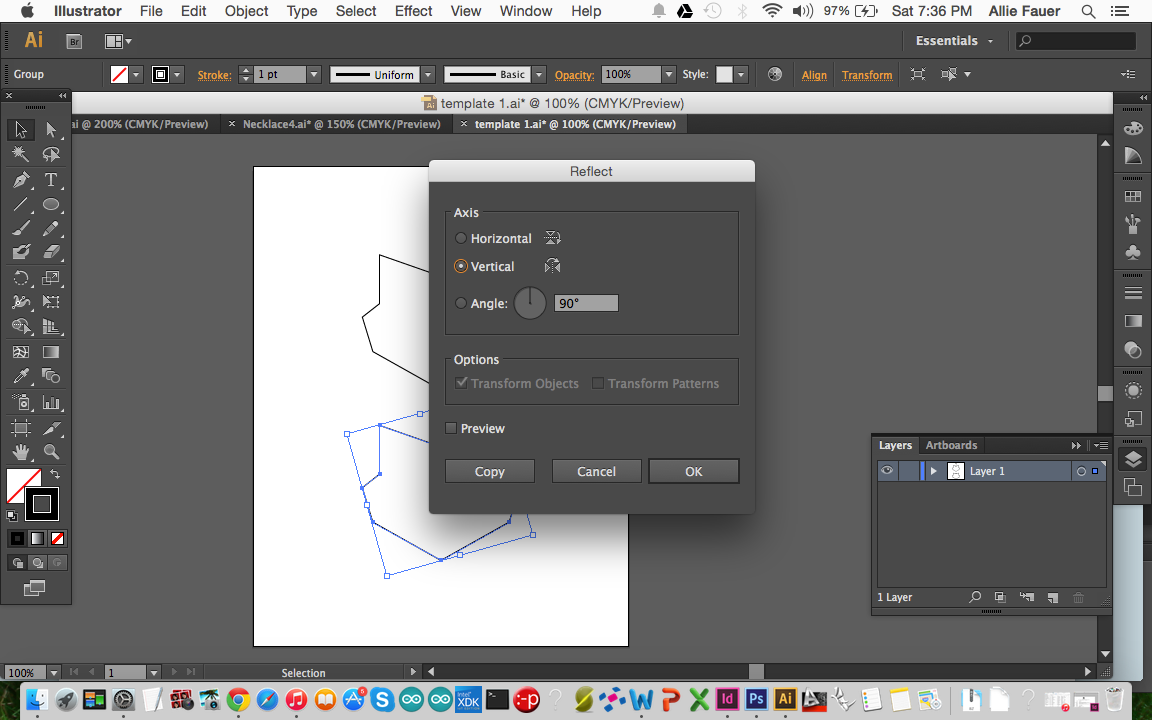 Laser Cut Necklaces From Recycled Laminate Samples : 11 Steps (with ...