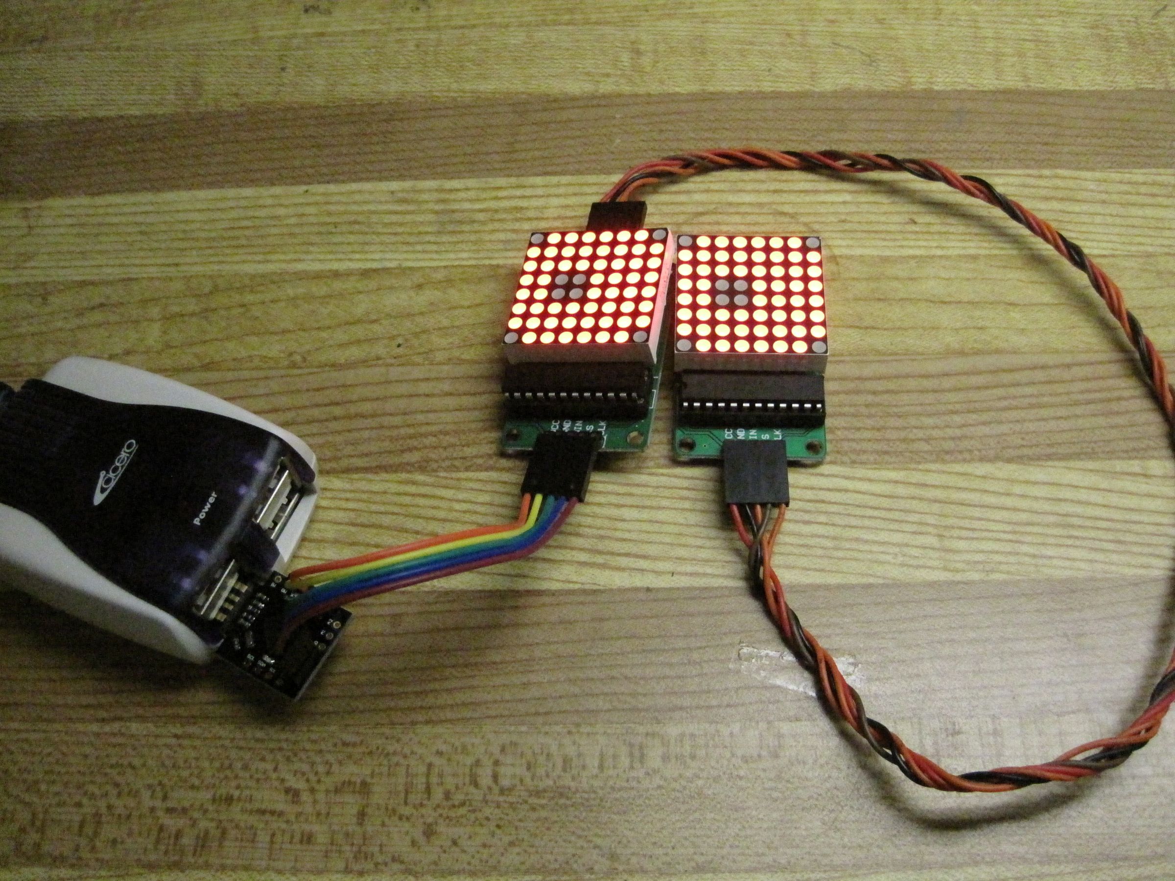 Arduino 8x8 Matrix Mad Eyes : 5 Steps - Instructables