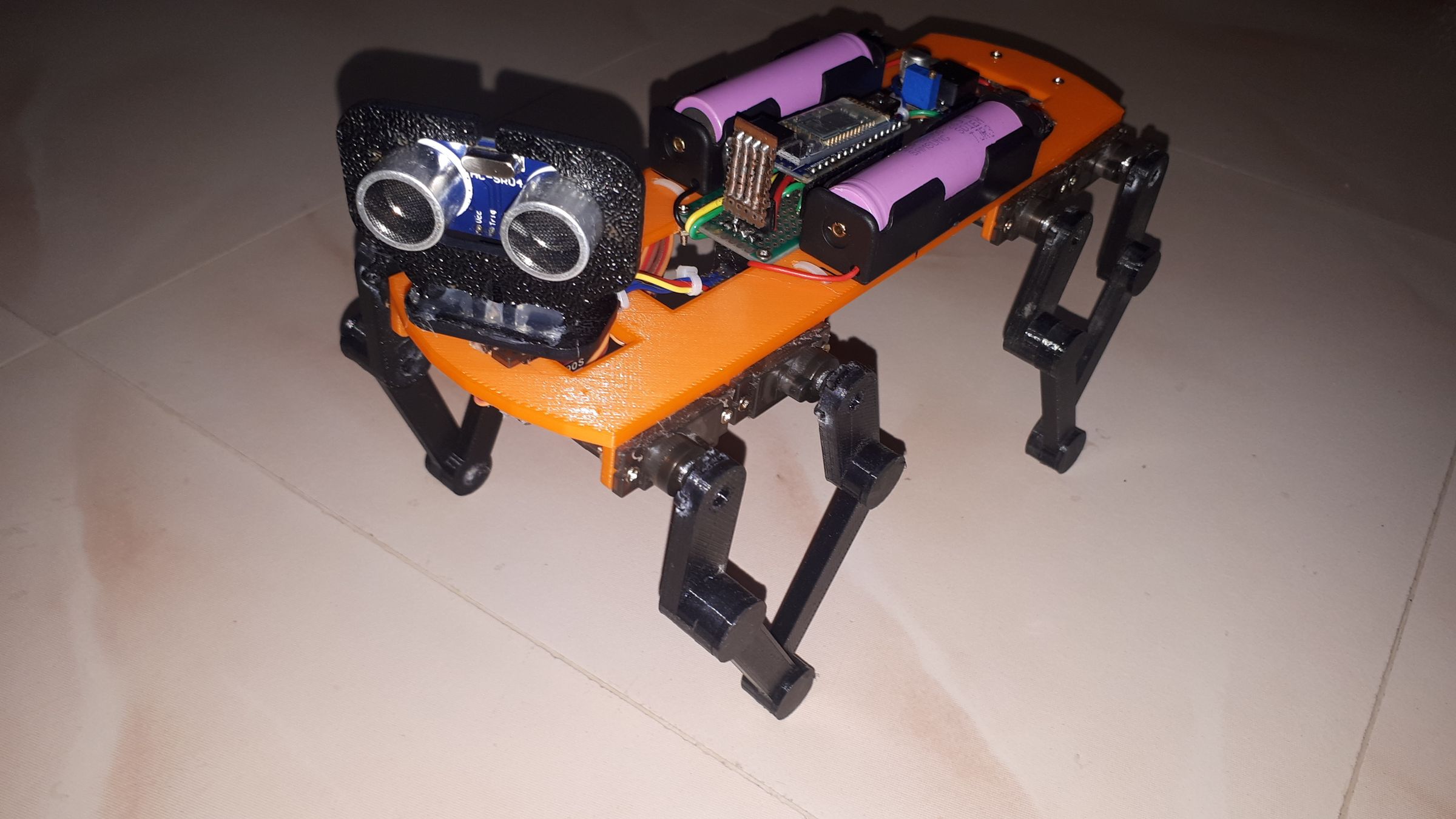 Baby MIT Cheetah Robot V2 Autonomous and RC : 22 Steps (with Pictures ...