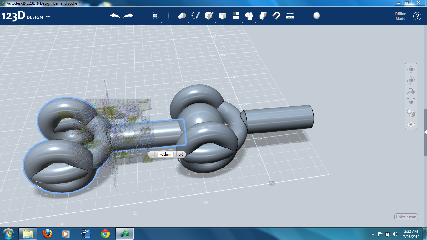 3D Printed Modular Ball-and-Socket Joints : 4 Steps (with Pictures ...
