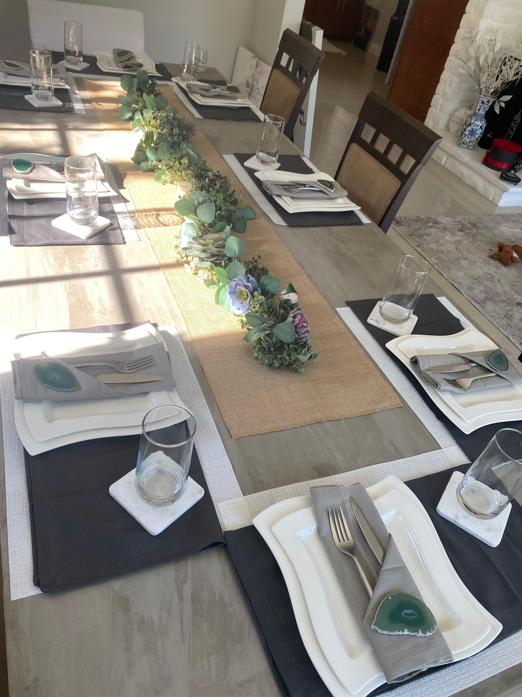 Geometric Dining Table Build “Concrete” : 8 Steps (with Pictures ...