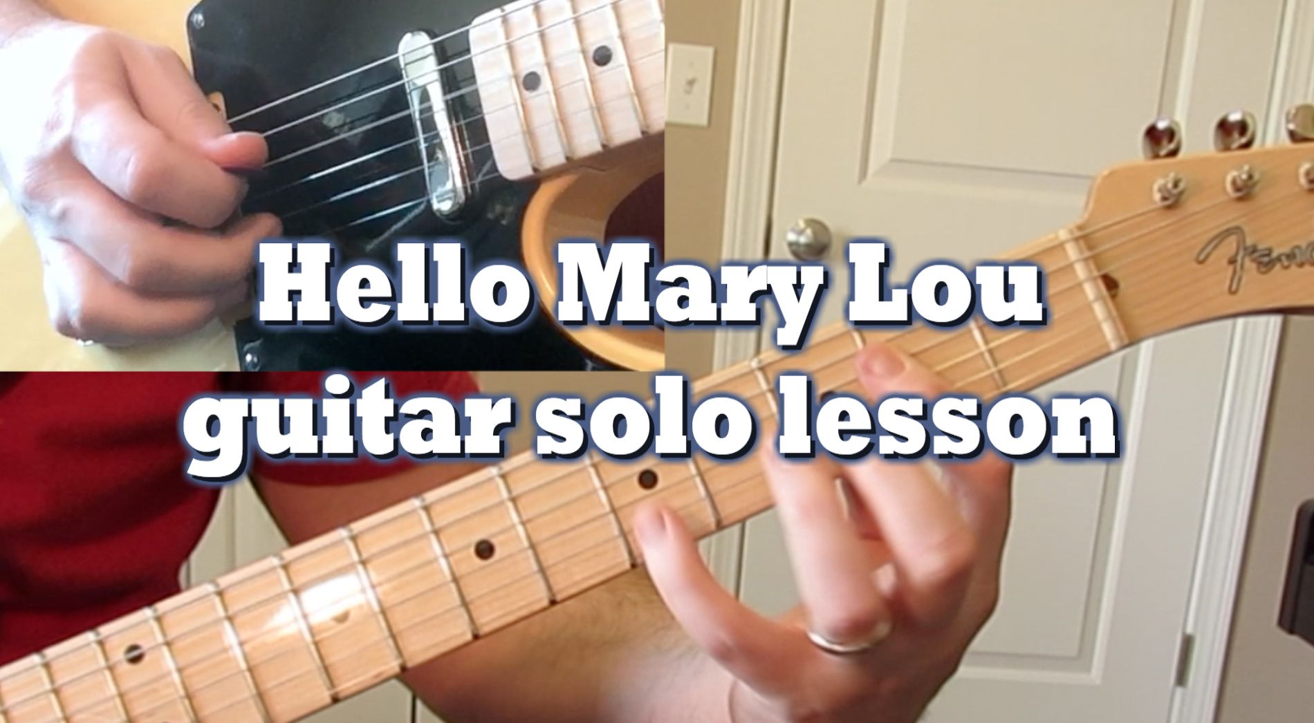 Hello Mary Lou Guitar Solo Lesson - Instructables