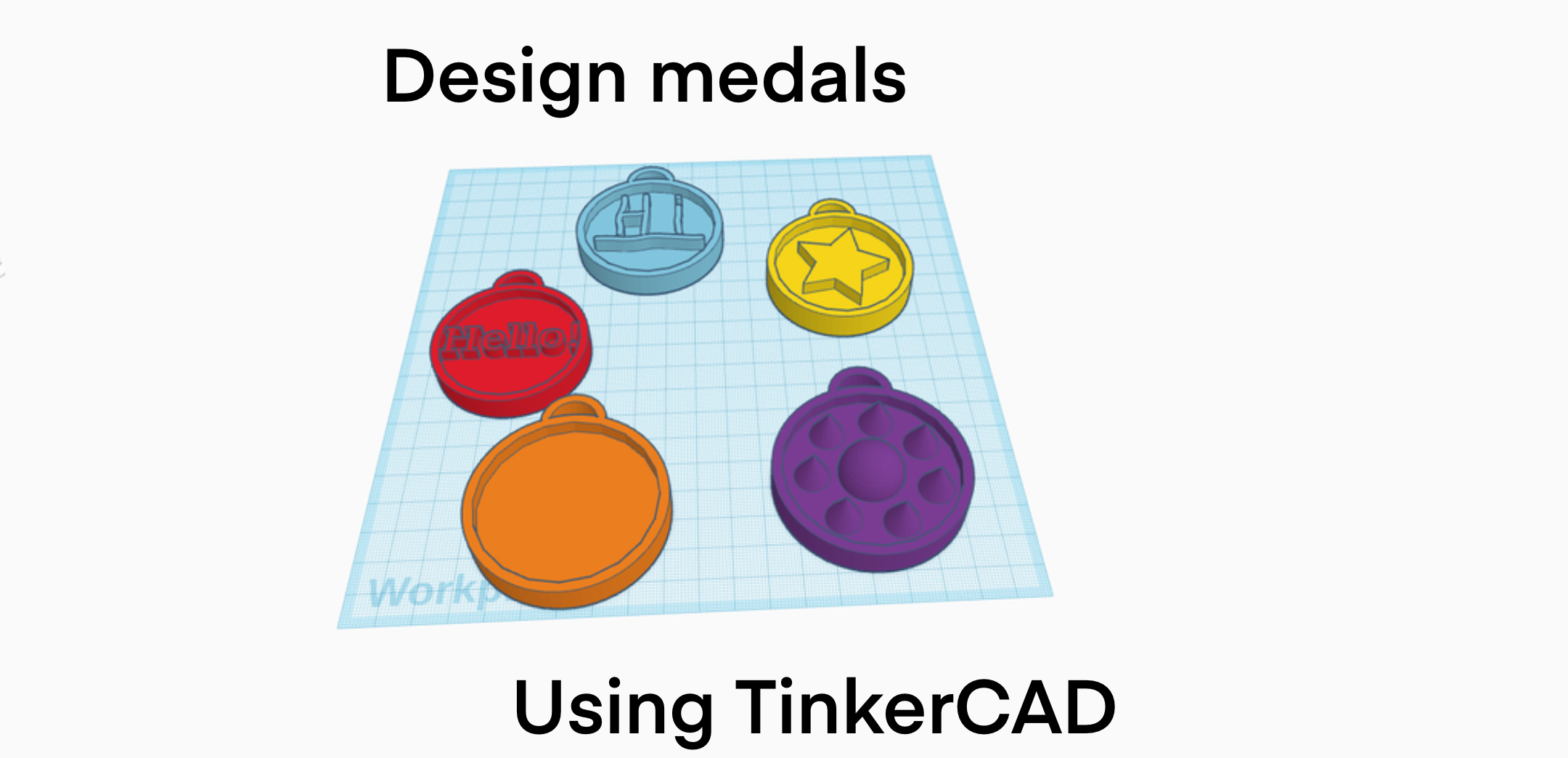 Design a Medal Using TinkerCAD (With Pictures) : 6 Steps (with Pictures ...